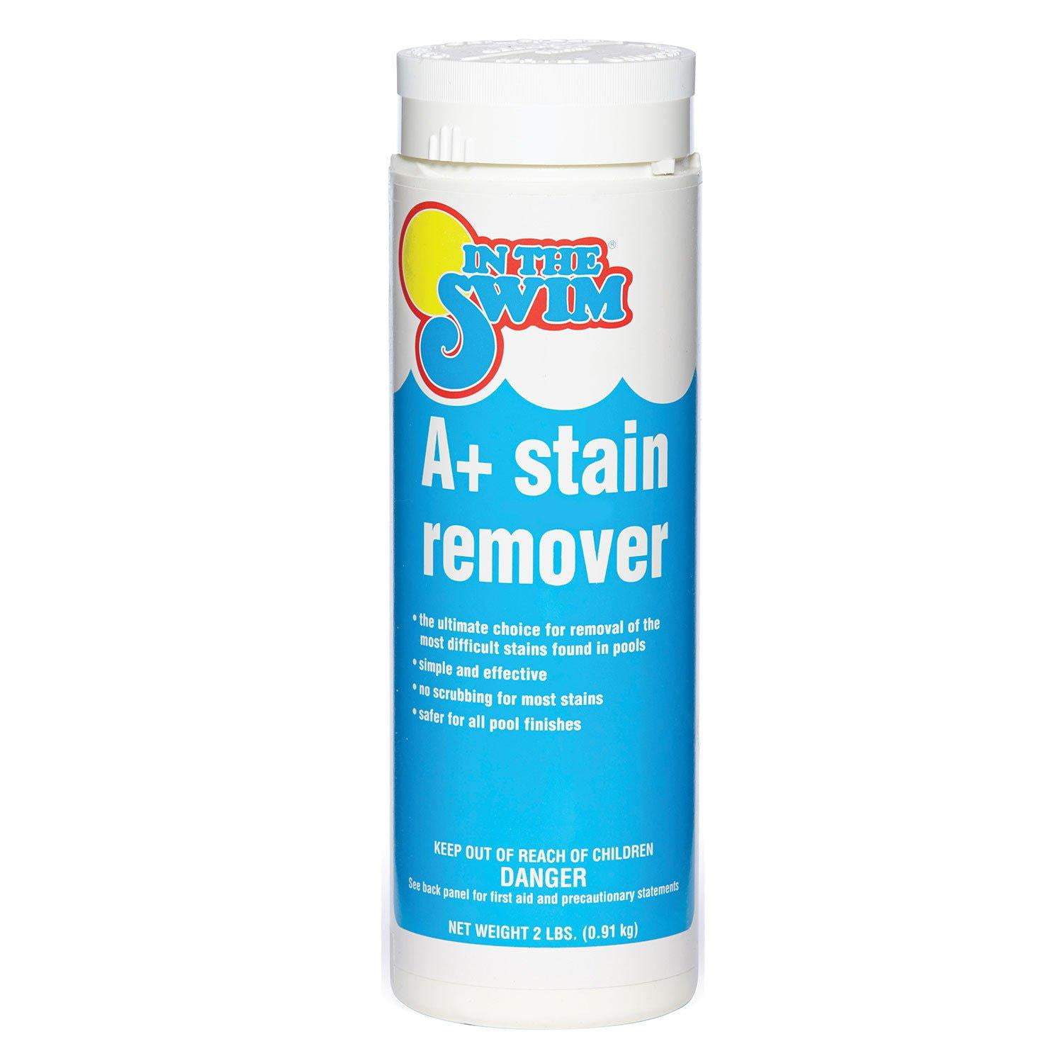 In The Swim A+ Pool Stain Remover, Effective for All Pool Surfaces, No ...