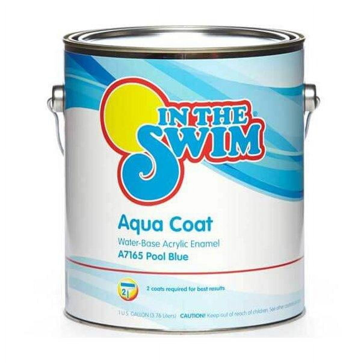 In The Swim Aqua Coat Water-Base Swimming Pool Paint - Pool Blue 1 ...