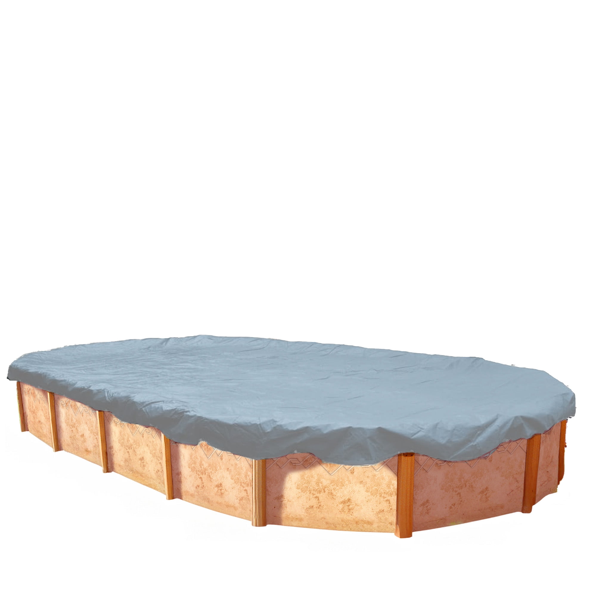 In The Swim Oval 12 x 24 Winter Cover for Above Ground Pools - Silver ...