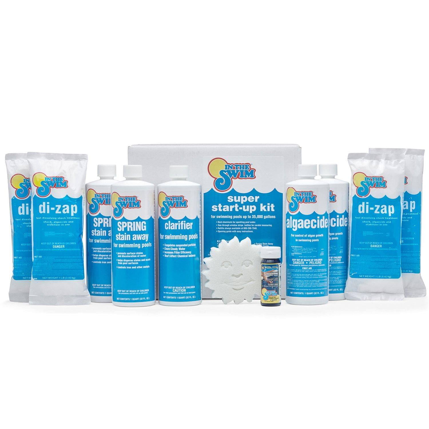 In The Swim Pool Super Opening Chemical Start Up Kit - Above Ground and ...