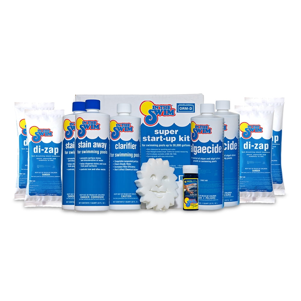 In The Swim Pool Super Opening Chemical Start Up Kit - Above Ground and ...