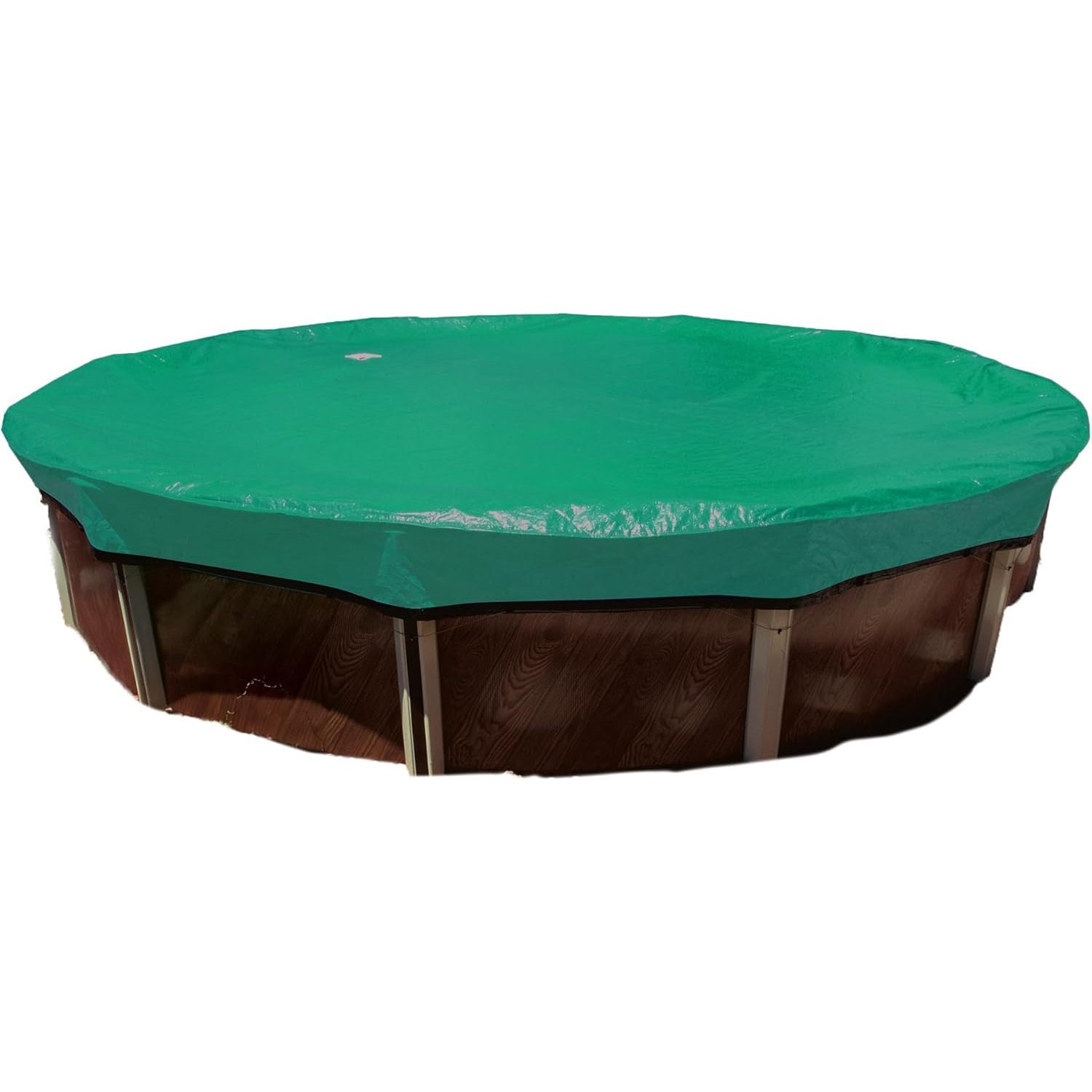 In The Swim Round Winter Covers 21 ft Green Above Ground Winter Cover ...
