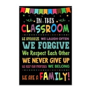 16x20" Classroom Poster In This Classroom Art Inspirational Poster for ...