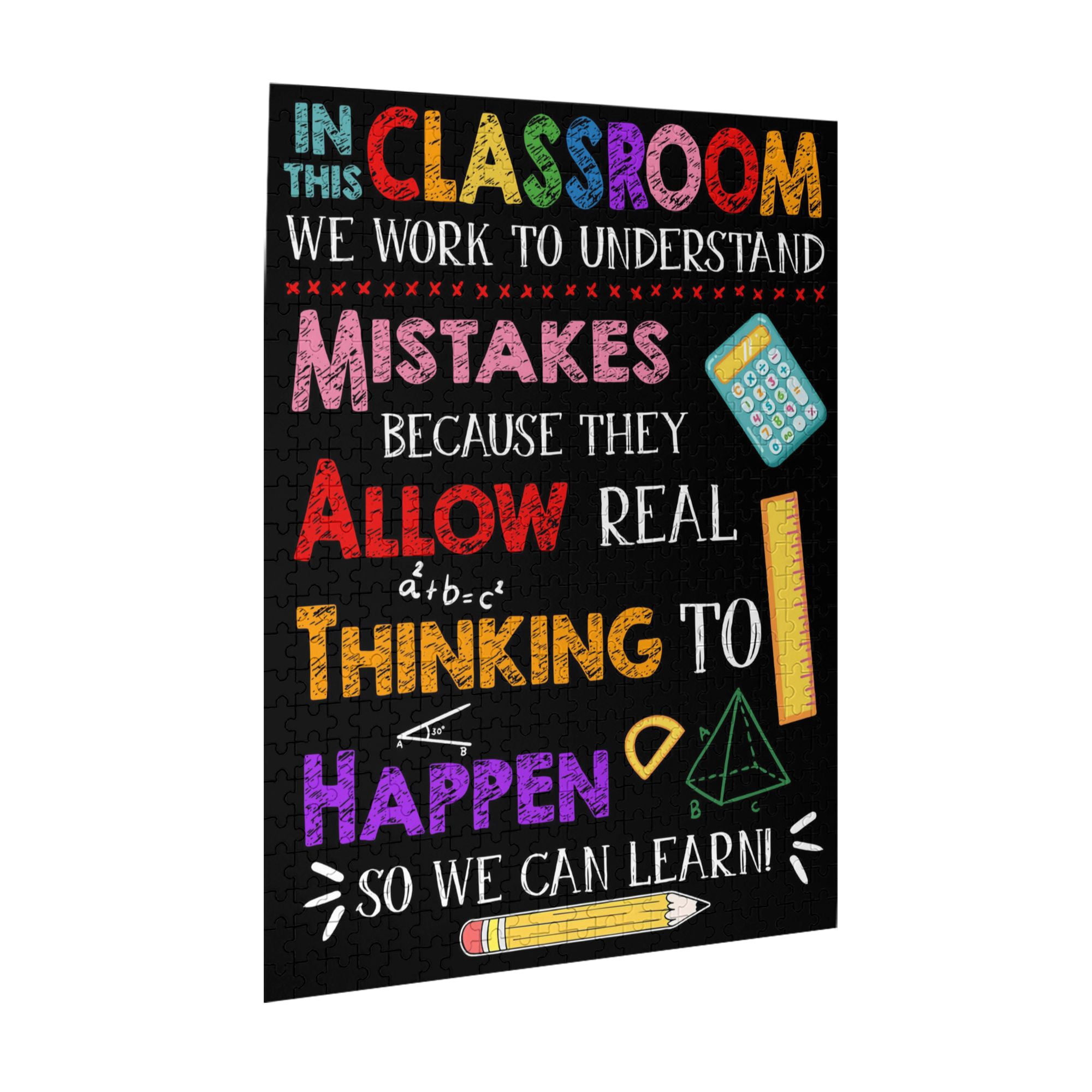 In This Classroom We Work To Understand Poster, Teacher Poster ...