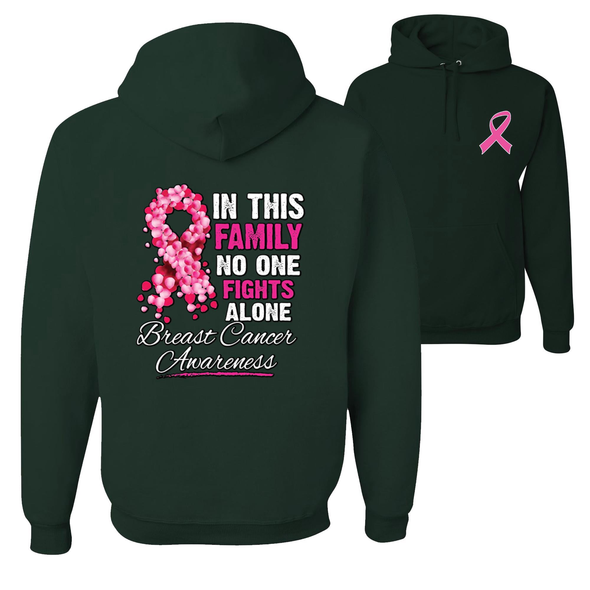 In This Family No One Fights Alone Breast Cancer Awareness FRONT AND ...