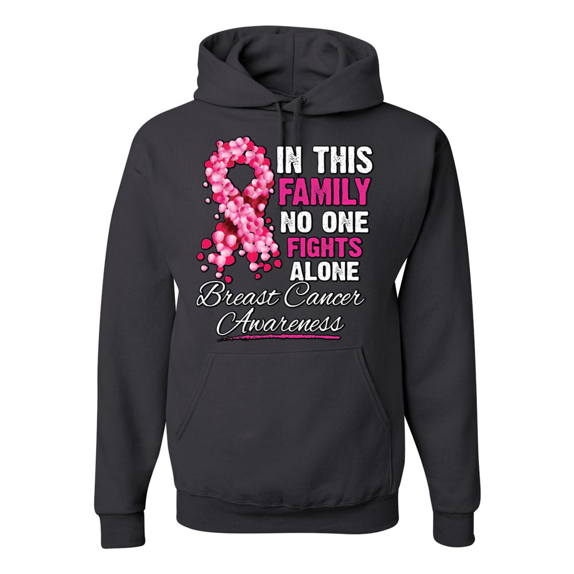 In This Family No One Fights Alone Breast Cancer Awareness Pink Ribbon ...