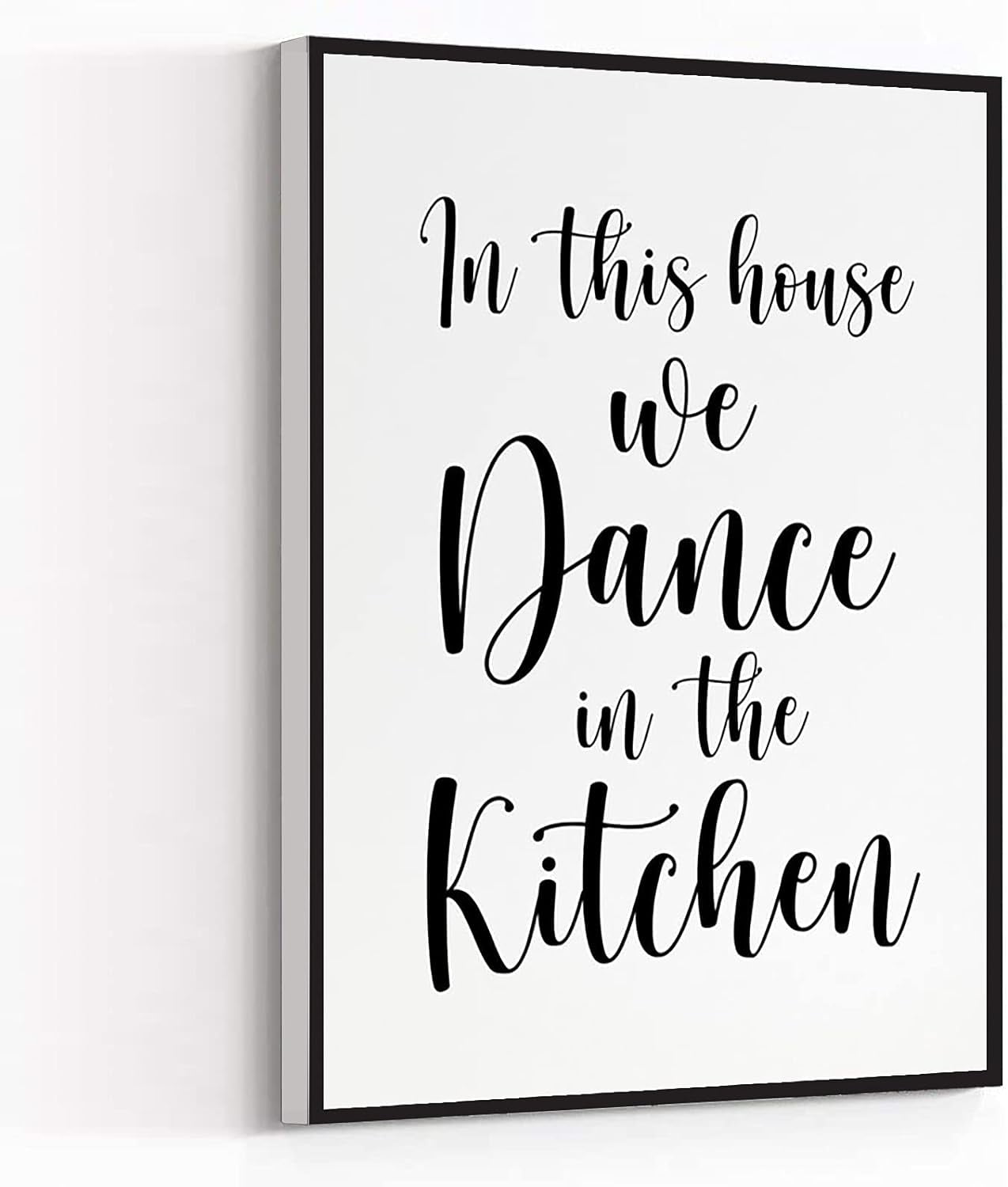 In This House We Dance In The Kitchen,Funny Kitchen Quote Print ...