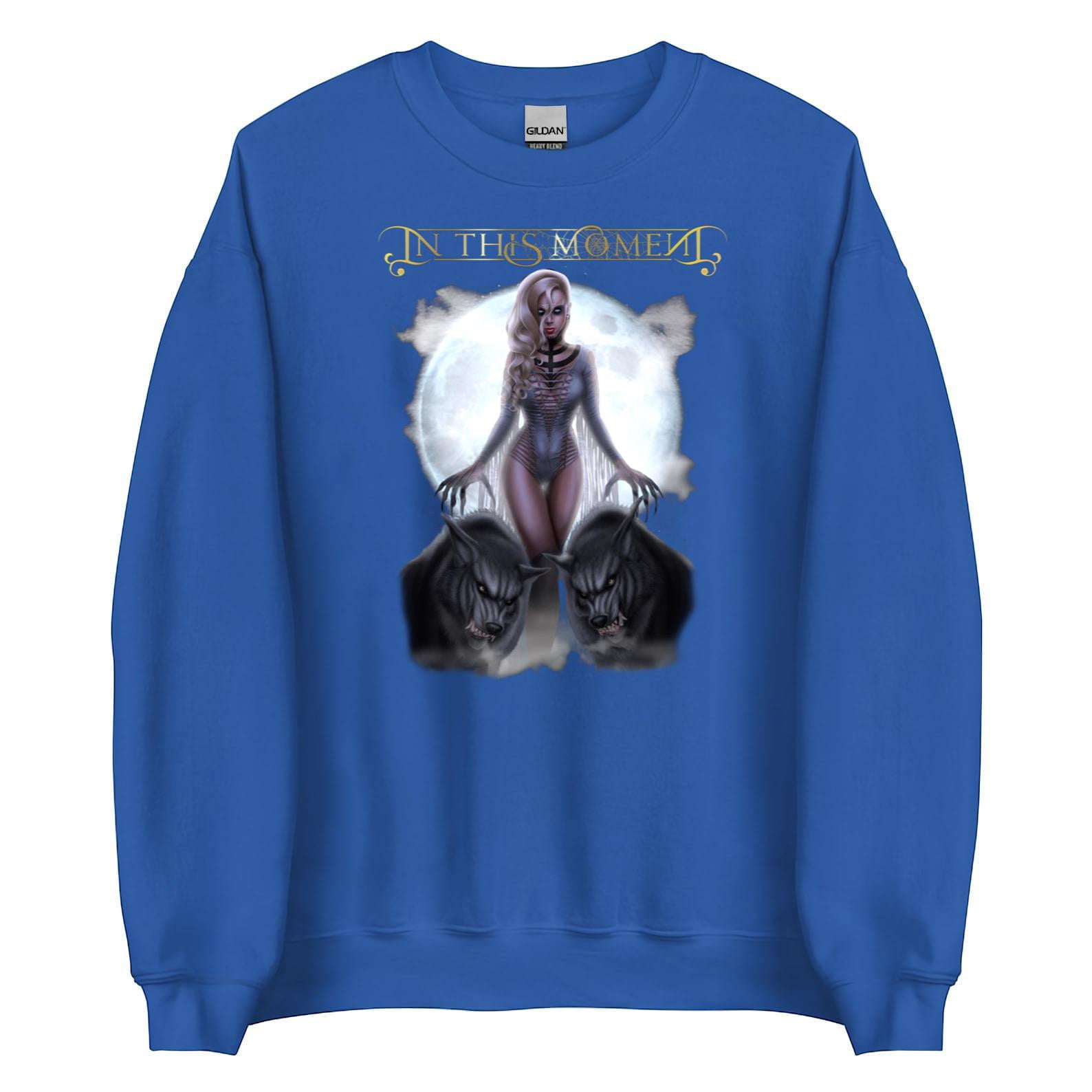 In This Moment Mens Big Bad Wolf T-shirt Black-TH30739 - Walmart.com