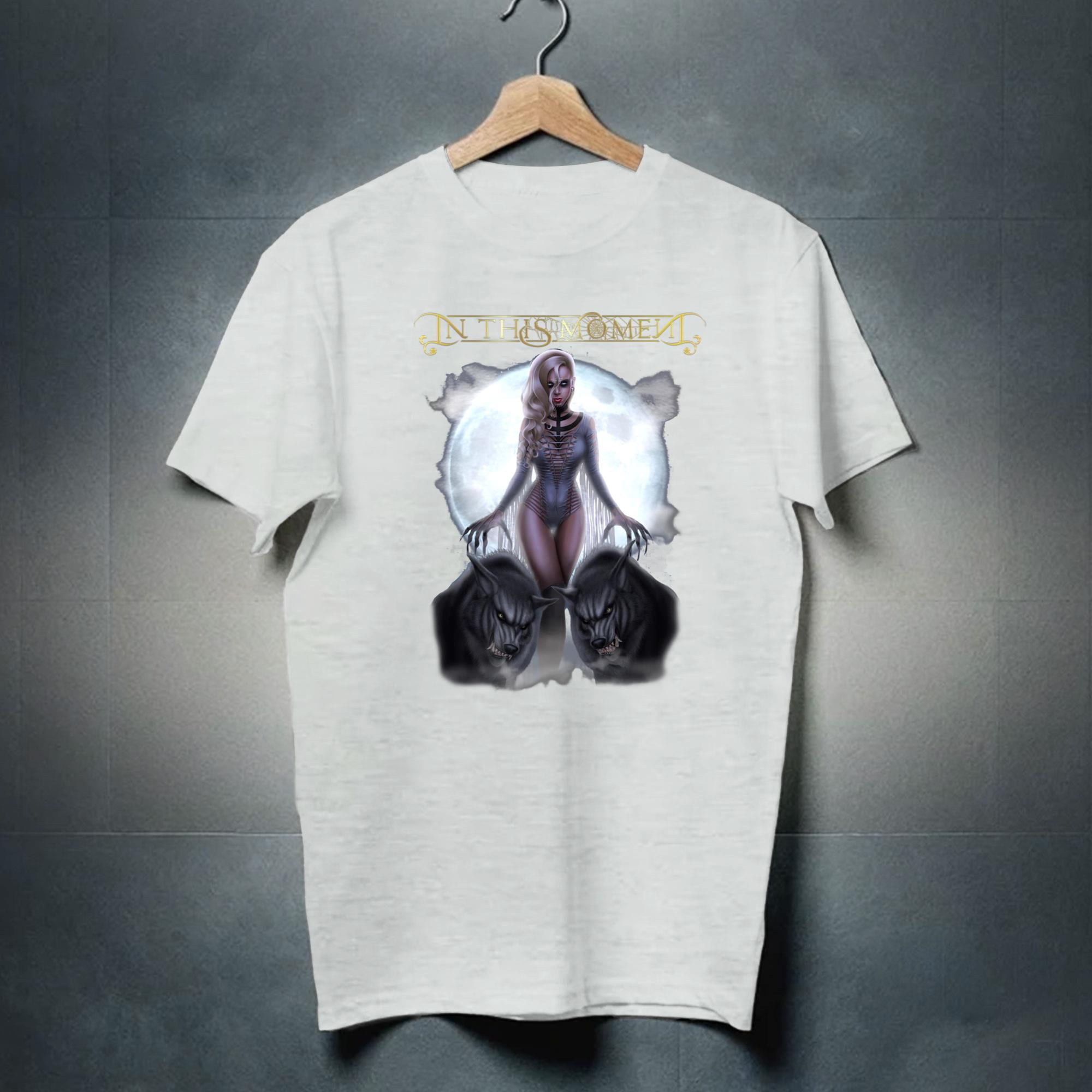 In This Moment Mens Big Bad Wolf T-shirt Black-TH30739 - Walmart.com