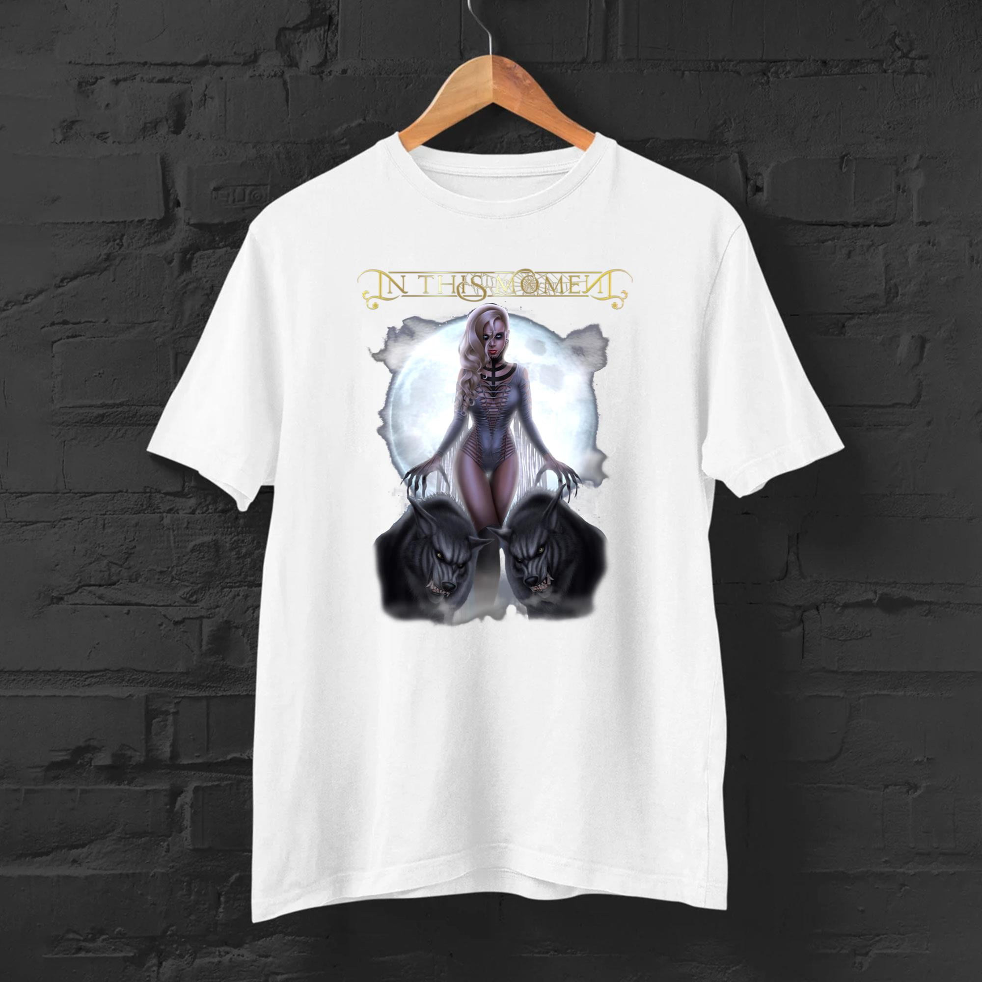 In This Moment Mens Big Bad Wolf T-shirt Black-TH30739 - Walmart.com