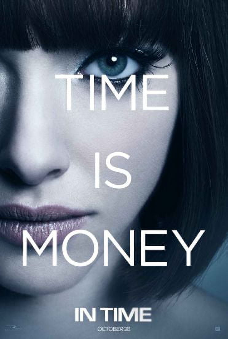 In Time Movie Poster Metal Print 12x16 Large Print on Metal 12x16 ...