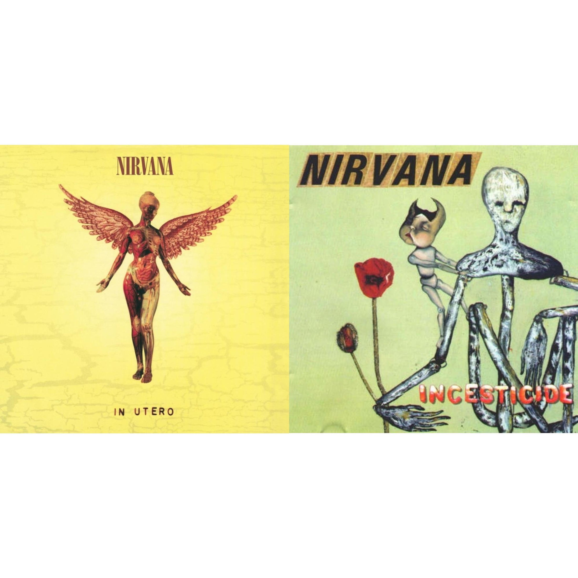 In Utero (180G/33-1/3 RPM) & Incesticide (20Th Anniversary 45RPM ...