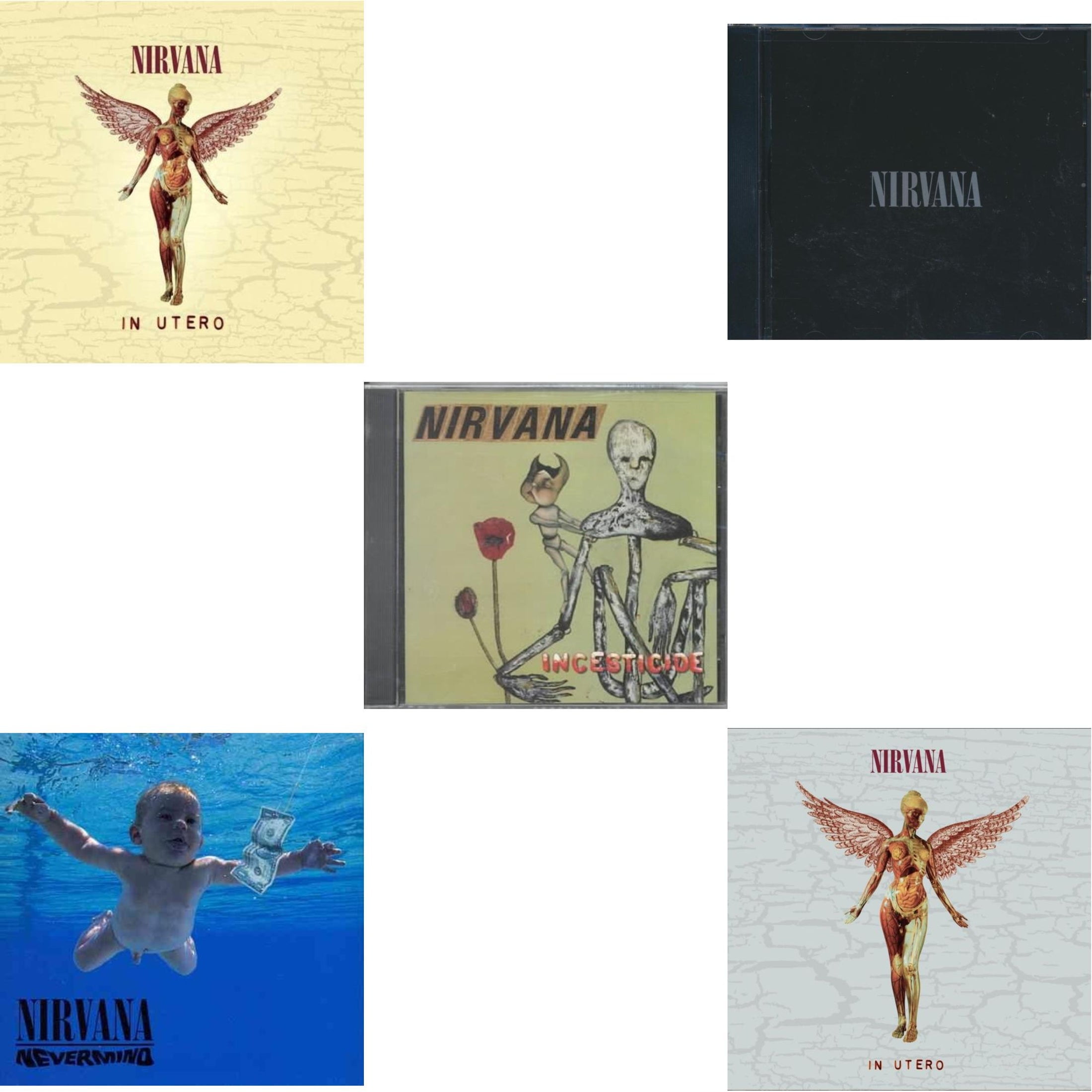 In Utero & Nevermind & Incesticide & Nirvana & In Utero (30Th Anniversary) (2CD) - Walmart.com