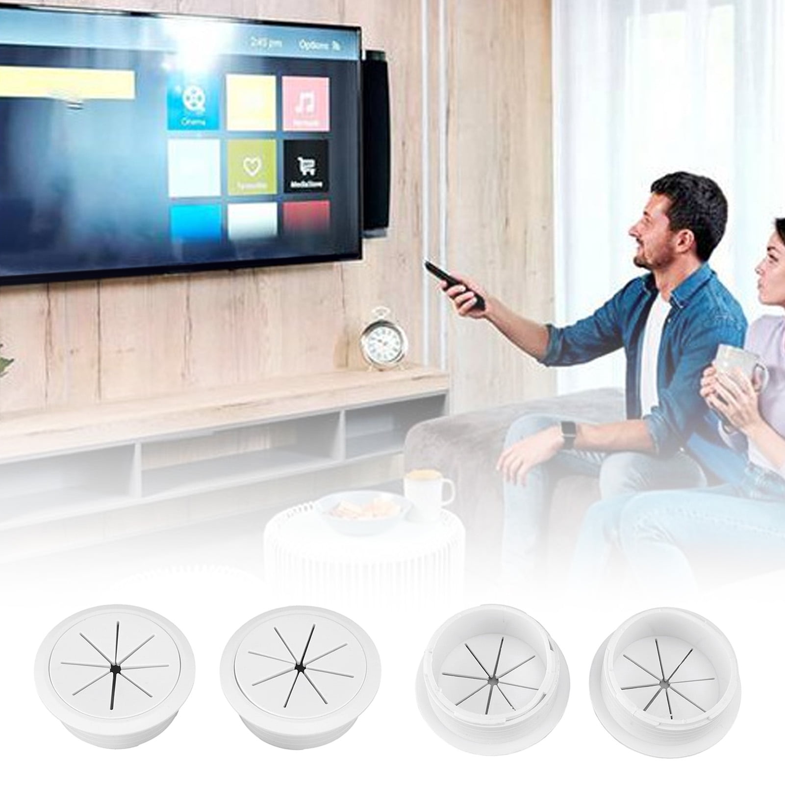 In,Wall Cable Hider Kit For TVs, Conceal Organize Messy Cords, Includes ...