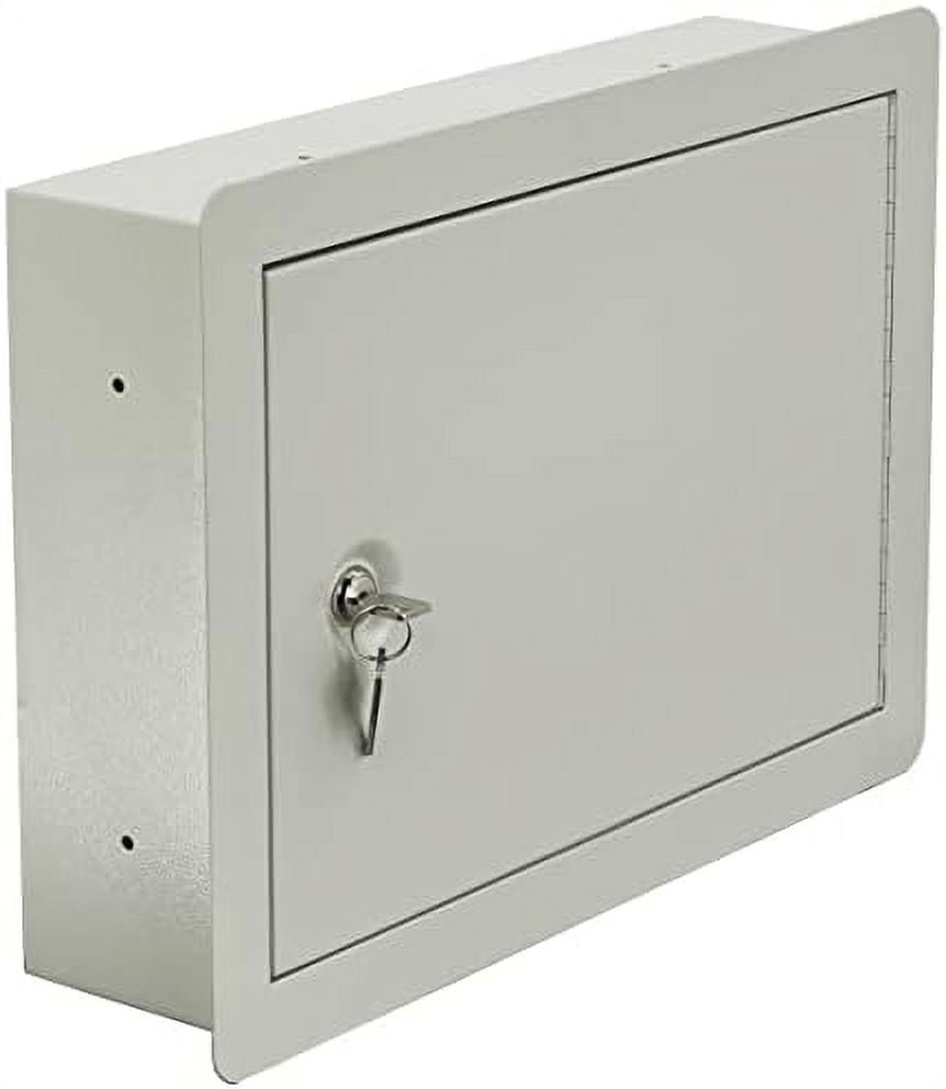 Heavy Duty Steel Hidden Wall Safe With Key Lock And Shelf In-Wall Safe ...