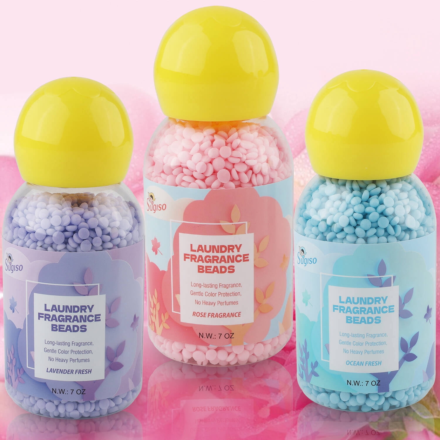 In-Wash Laundry Scent Booster Beads, Scented In-Wash Freshener Beads ...