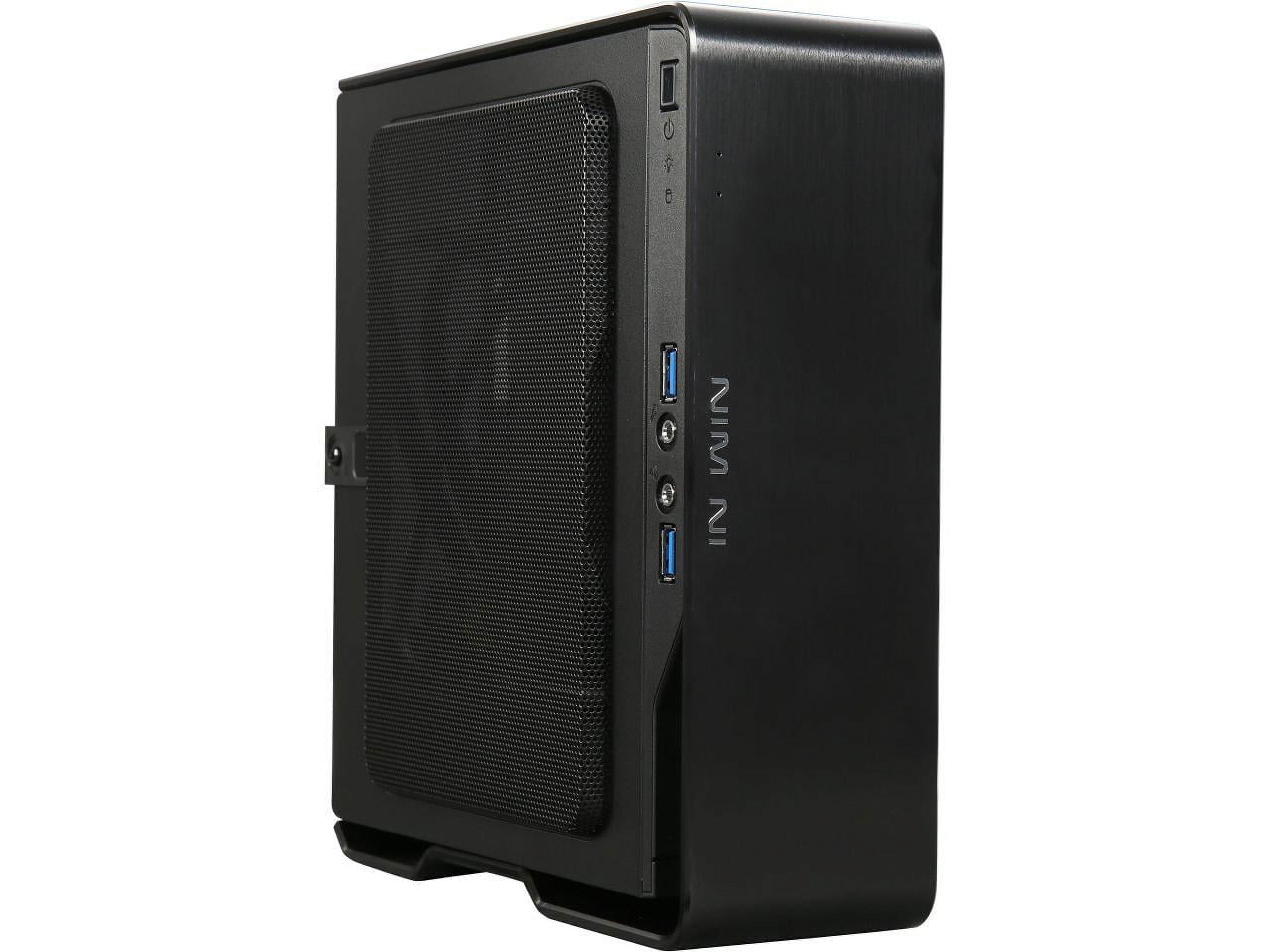 IN WIN Chopin Black Aluminium, SECC Mini-ITX Tower Case 150W Power ...