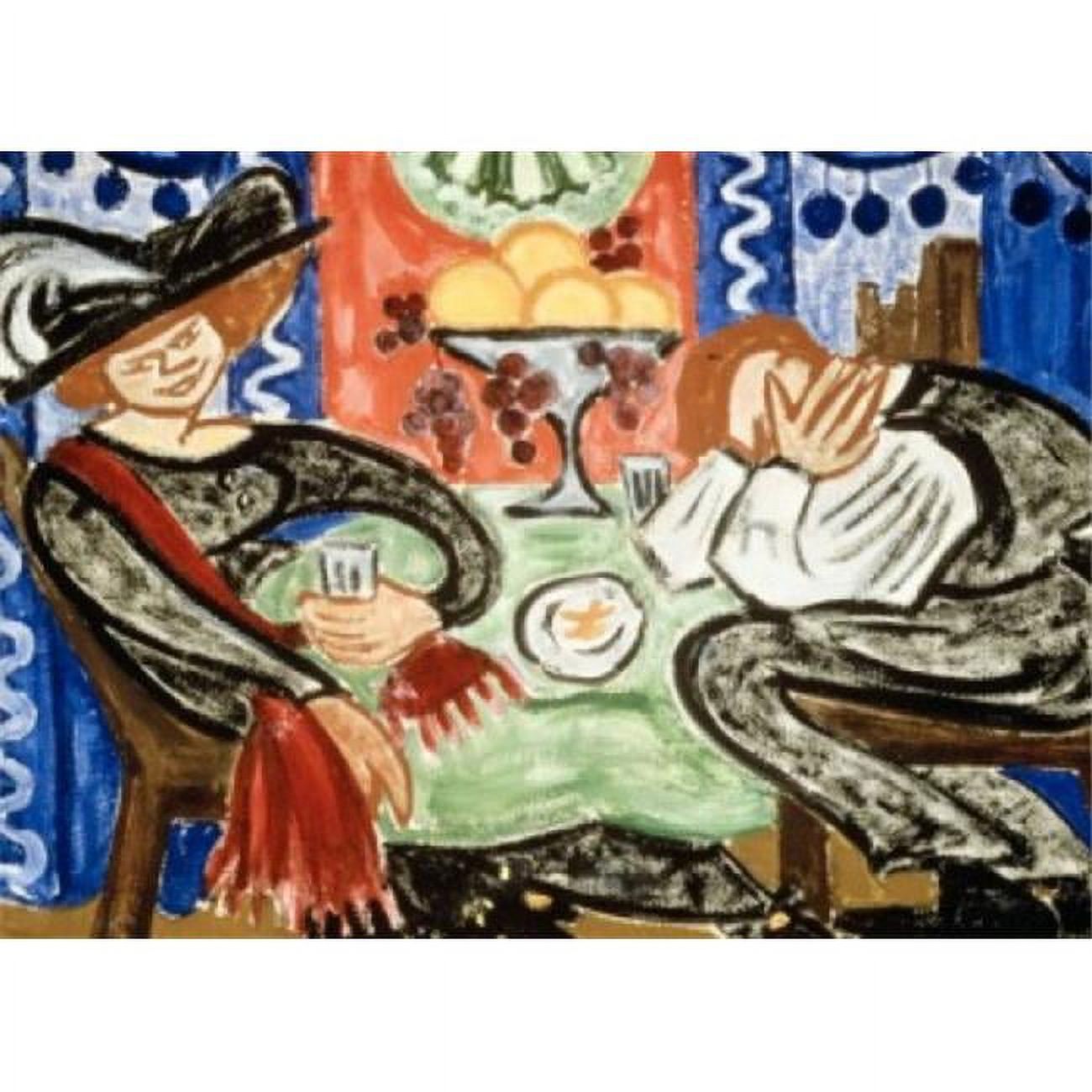 In a Cafe C 1910 Olga Vladimirovna Rozanova 1886-1918 Russian ...