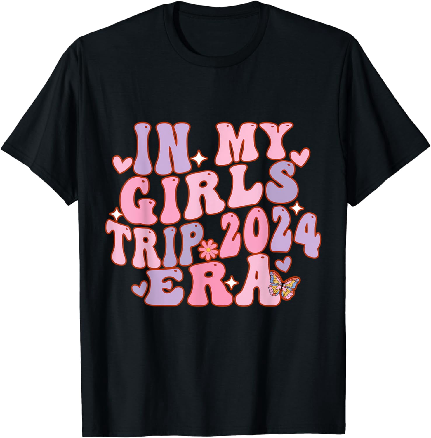 In my Girls Trip 2024 Era shirt - Weekend Vacation Matching T-Shirt ...
