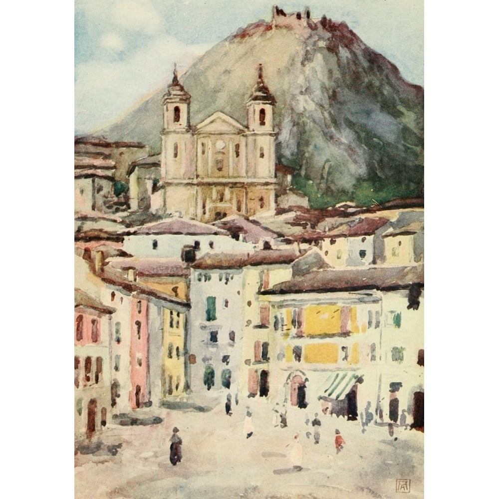 In the Abruzzi 1908 Castel di Sangro Poster Print by Amy Atkinson ...