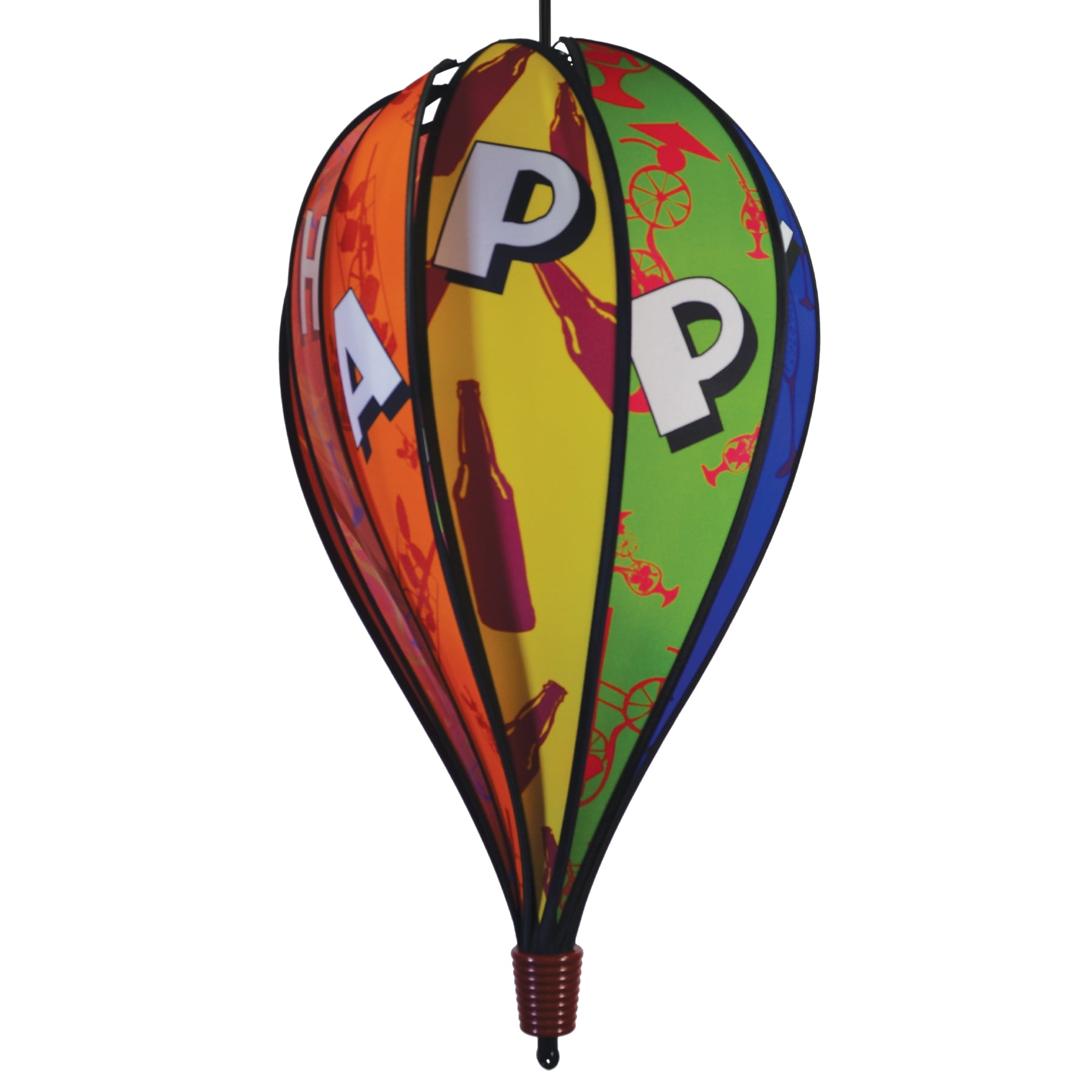 In the Breeze 0992 — Color Pop Happy Hour Hot Air Balloon - 10 Panel ...
