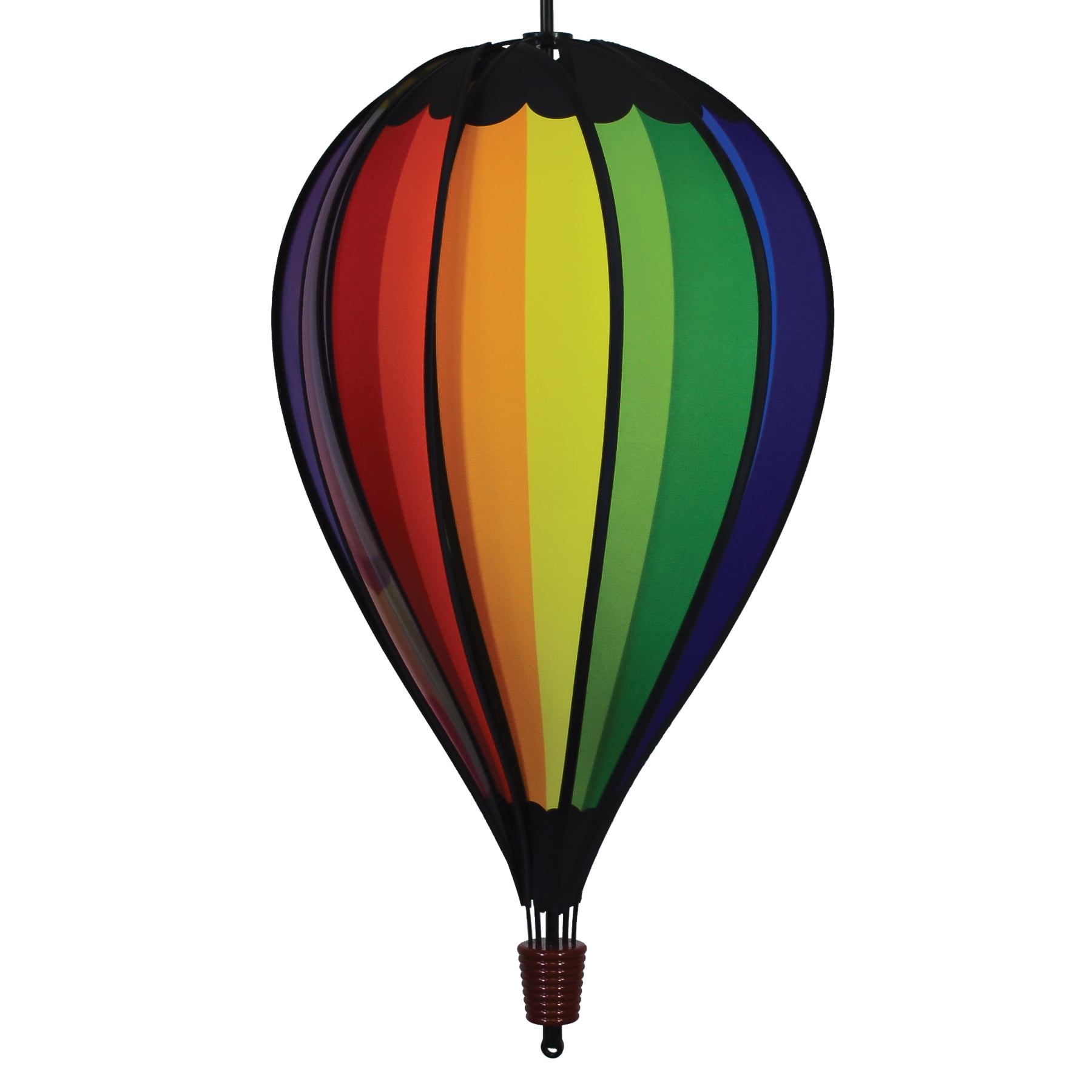 In the Breeze 0999 - Rainbow Large Outdoor Hot Air Balloon Spinner - 25 ...