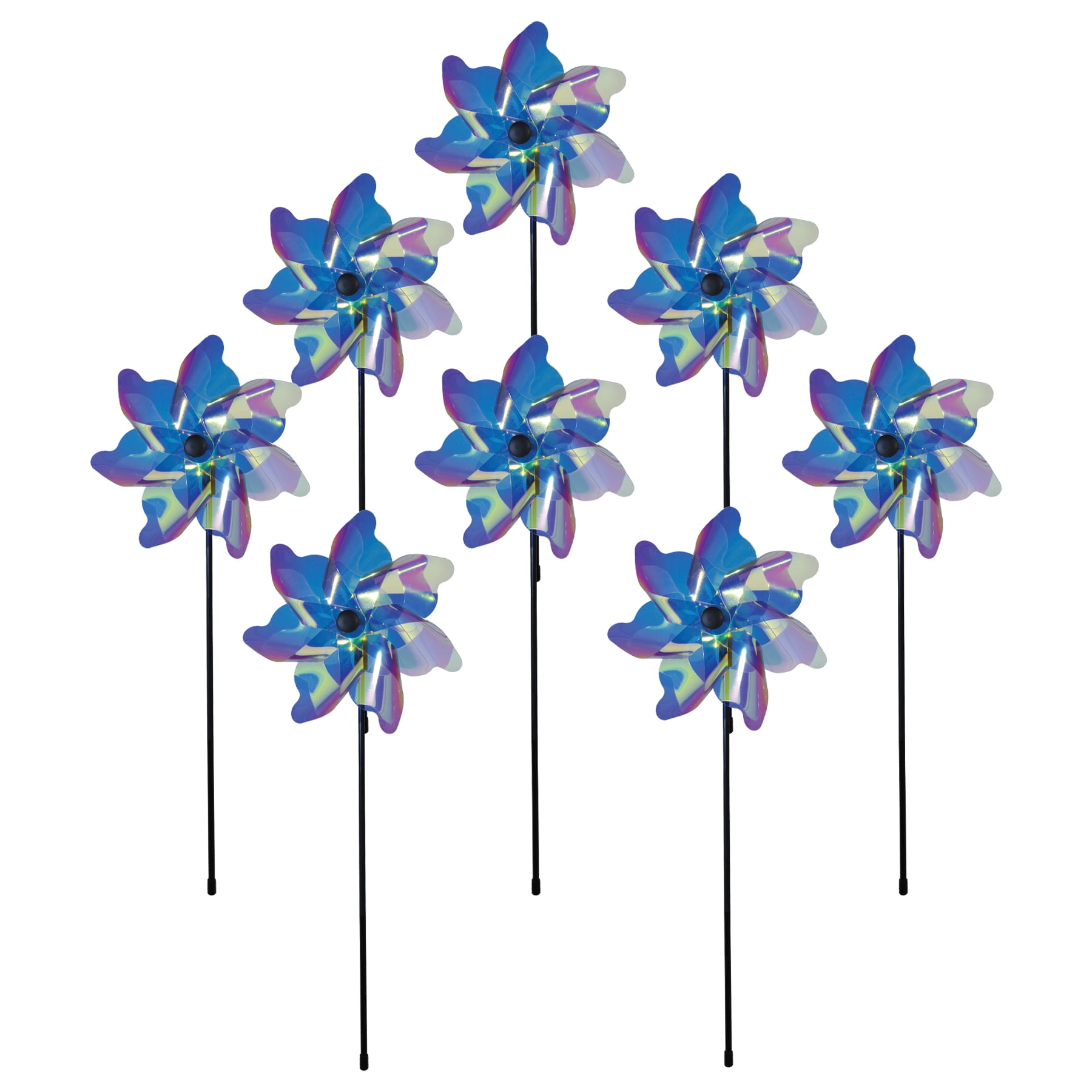 In the Breeze 2664 — 8-inch Iridescent Pinwheel Spinners (8 Pack ...