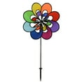 In the Breeze Spectrum Double Windee Wheelz - Colorful Flower Spinner ...