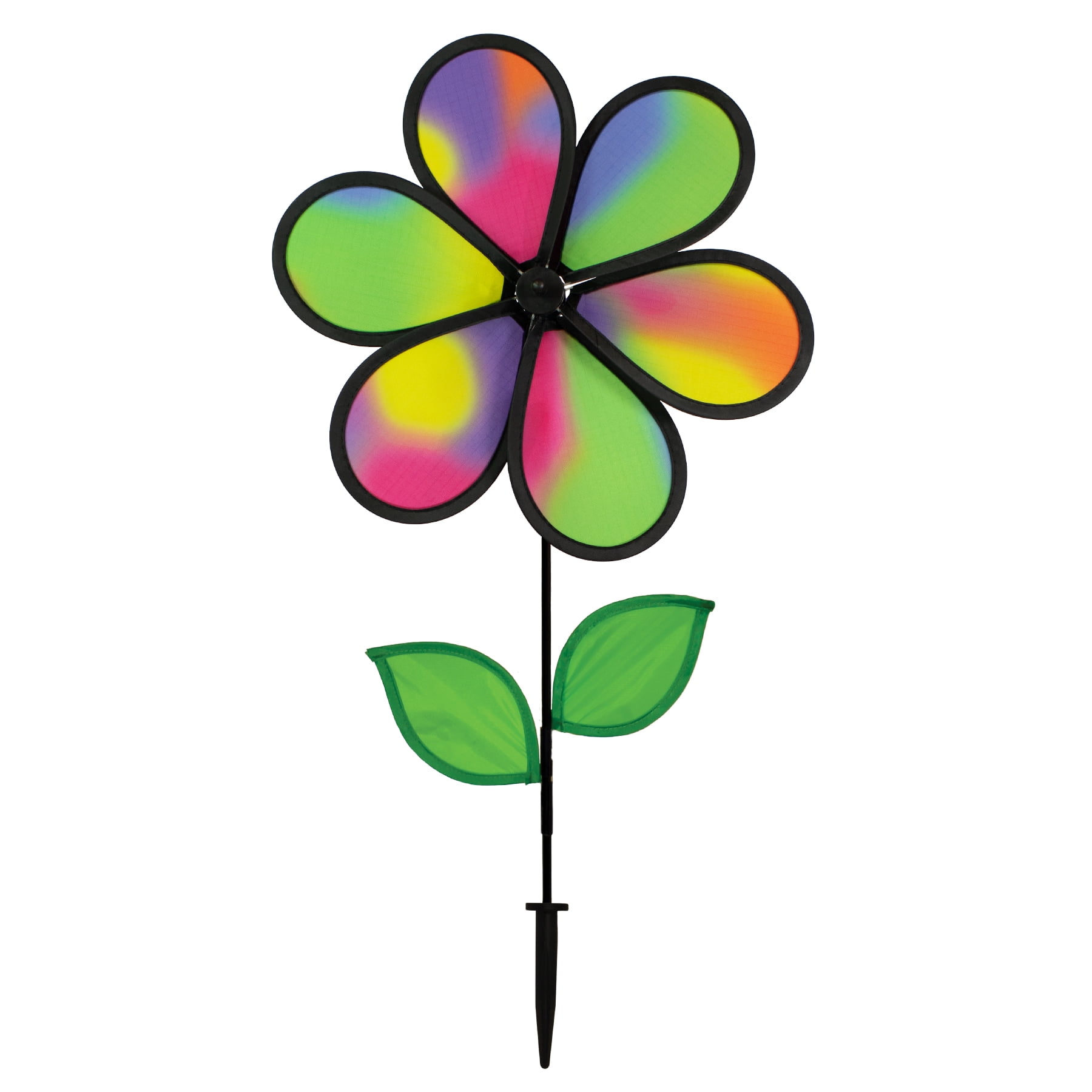 In the Breeze 2787 — Jewel Flower Spinner with Leaves, 12-Inch ...