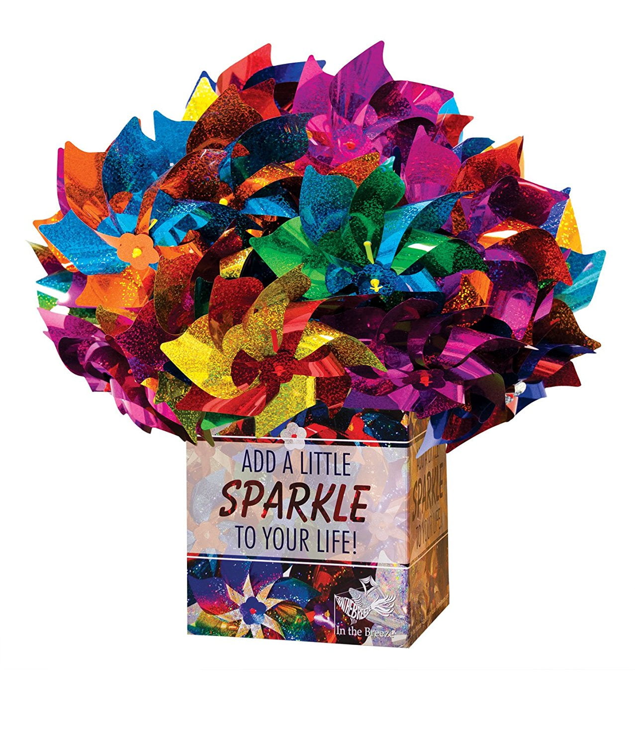 In the Breeze 2805-Packs — Classic Mylar Pinwheel - Assorted Two-Tone ...