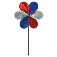 In the Breeze 2721 — Mylar Rainbow Flower Pinwheel with Leaves ...