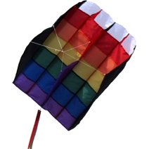 In The Breeze 3068 — 7.5 Rainbow Parafoil — Colorful Single-Line Foil ...