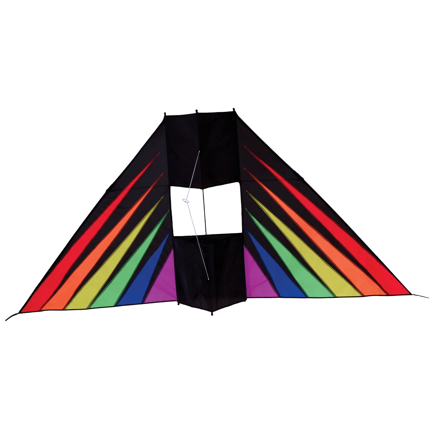 In the Breeze 3037 — Rainbow Burst Conyne Delta Kite, 6-Feet - Single ...