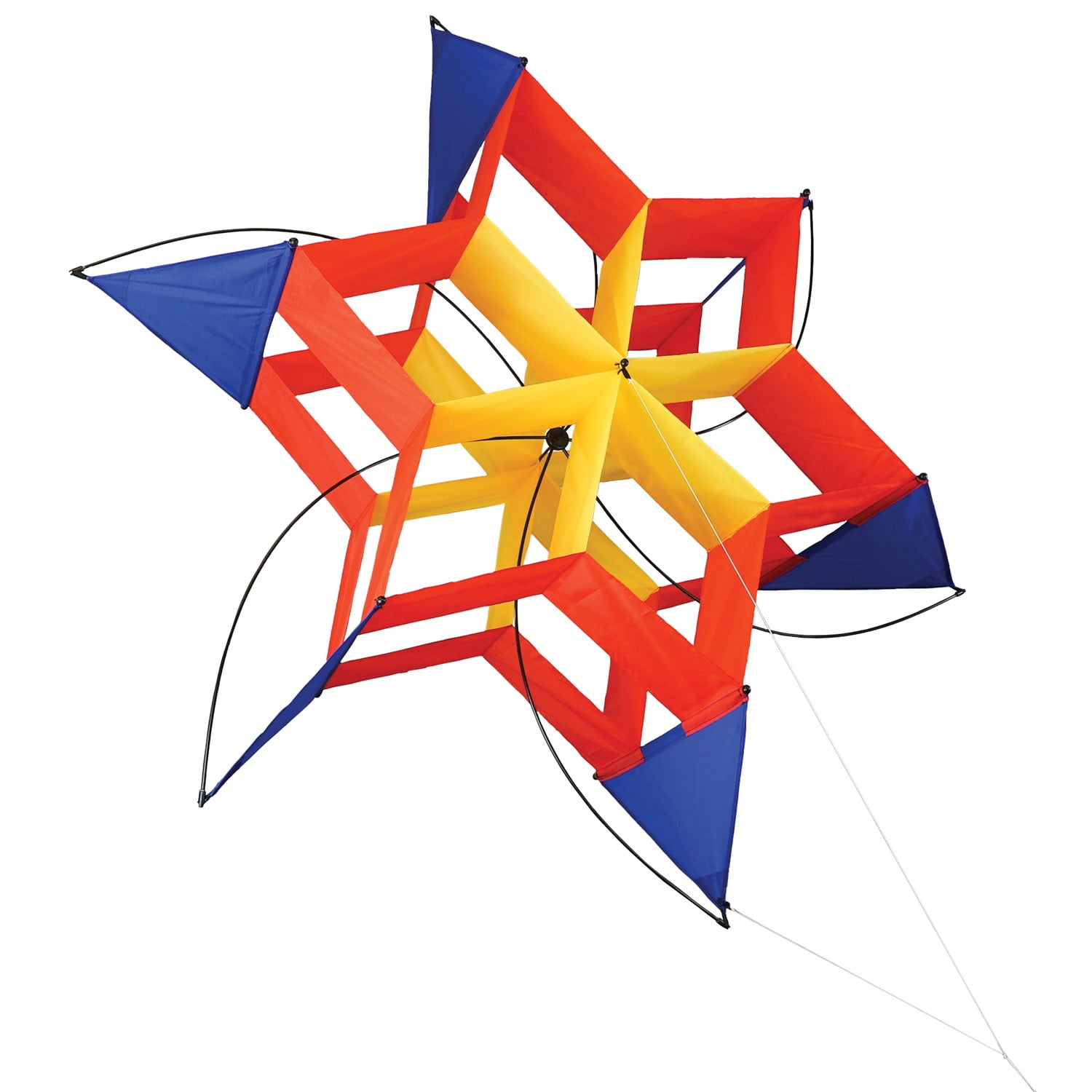 In the Breeze 3390 — Circus Cosmic Hex Kite — Colorful, Easy-Flying ...
