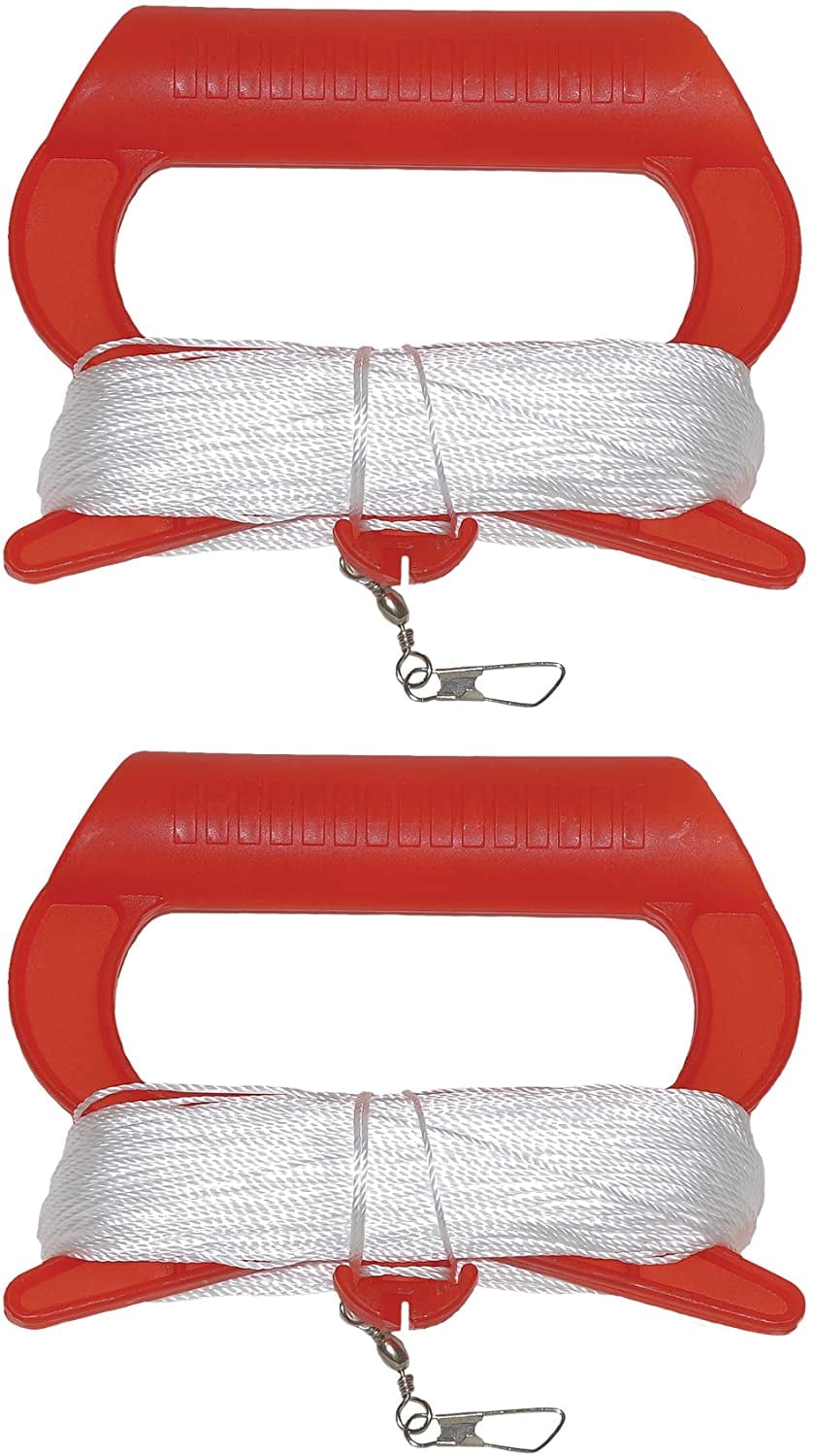 In the Breeze Twisted Kite Line Winder, 50 LB x 300 FT, 2-Pack, Easy ...