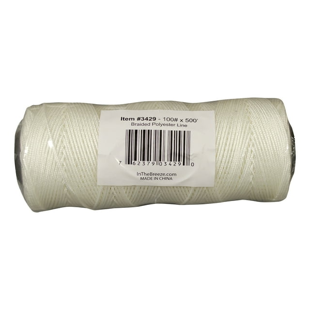 In the Breeze 3429 — Bulk Braided Kite Line, 100lb x 500' - Walmart.com