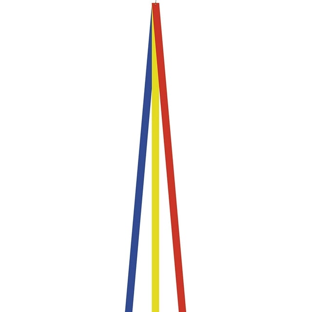 In the Breeze 3440 — 12' Red, Yellow & Blue Kite Tail — Primary Color ...