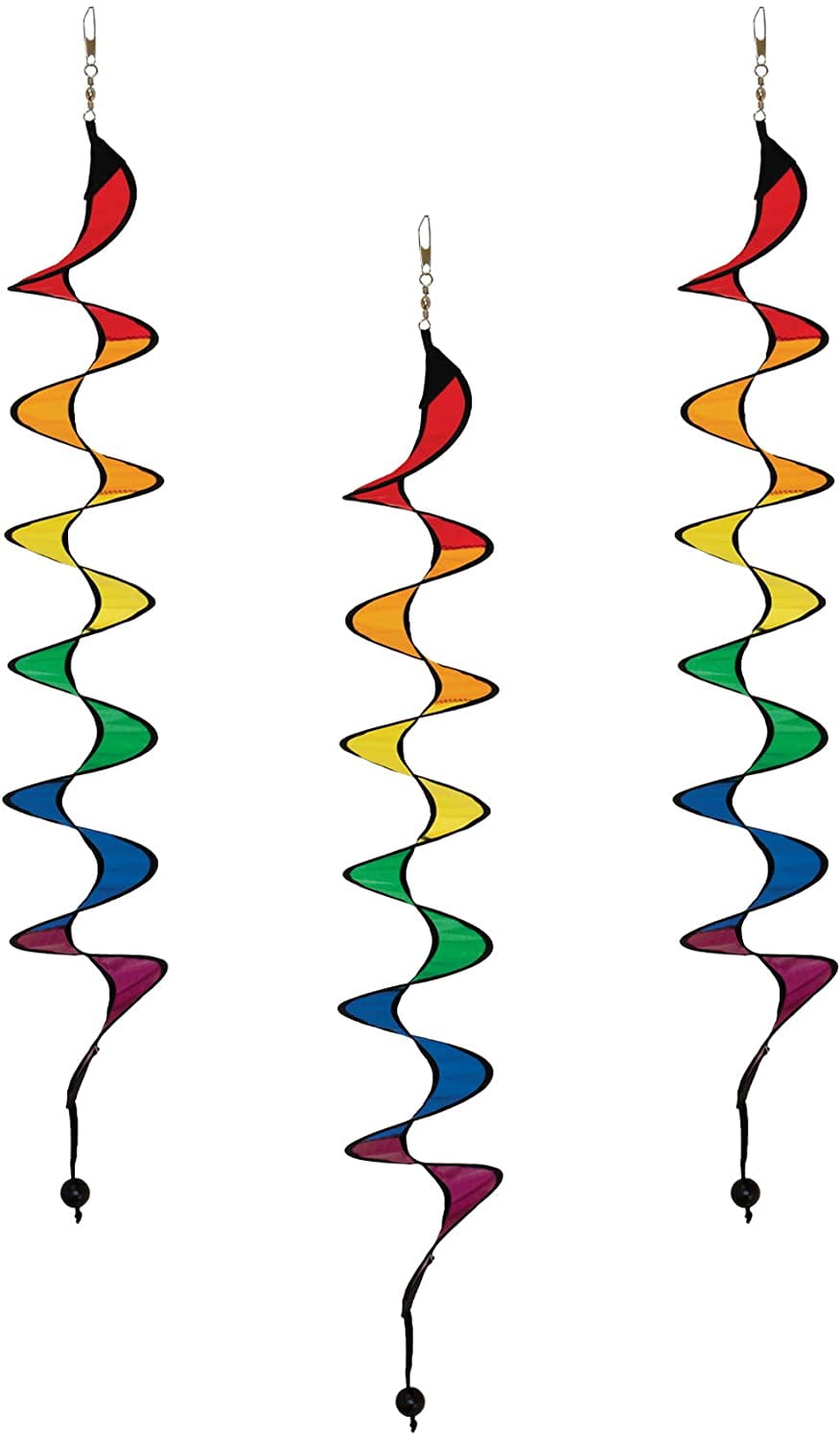 In the Breeze 4250 — 3 Curlie Spinner, 24 Inch, Rainbow (3-Pack ...