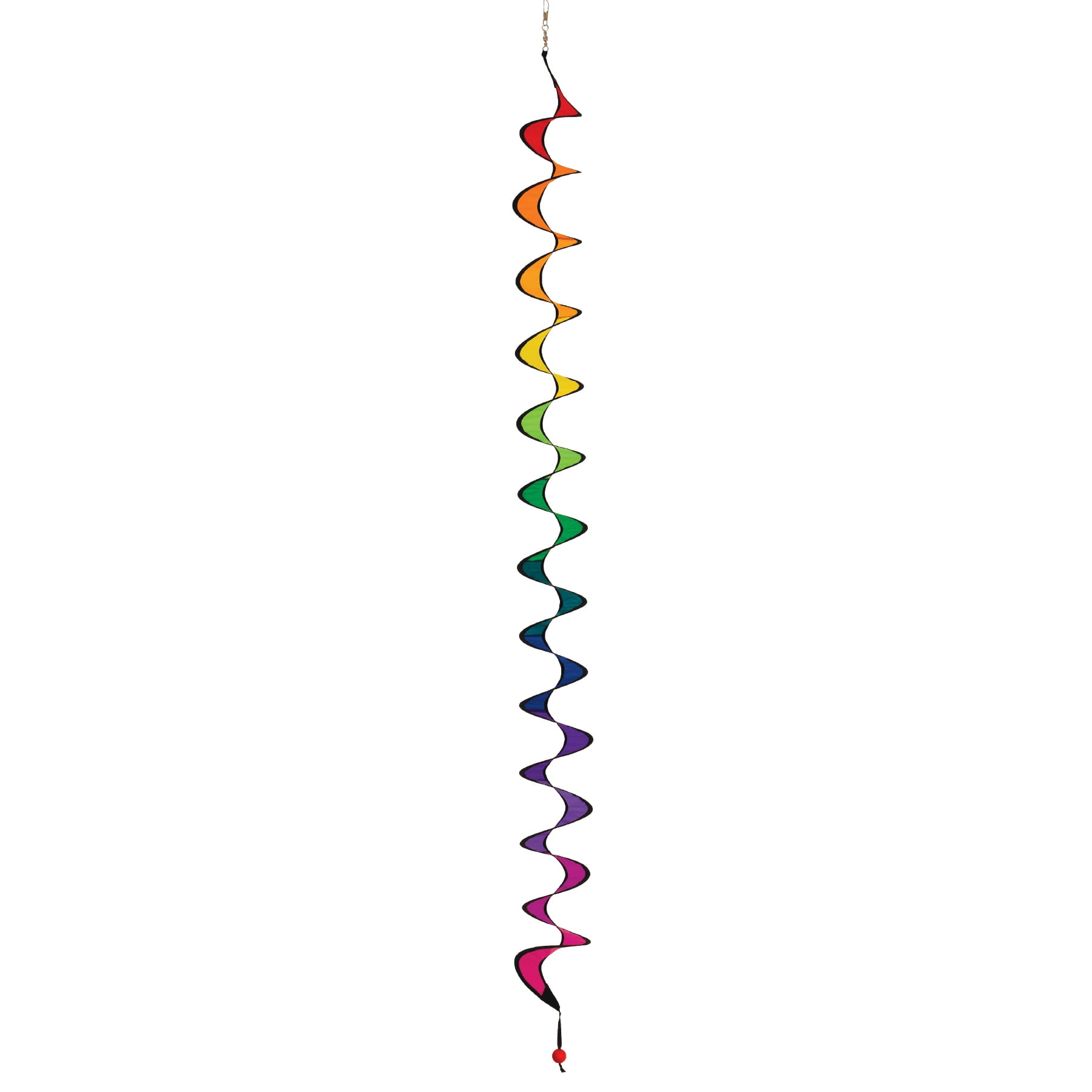 In the Breeze 4251 — Thin Rainbow Curlie Spinner, 48-Inch — Colorful ...