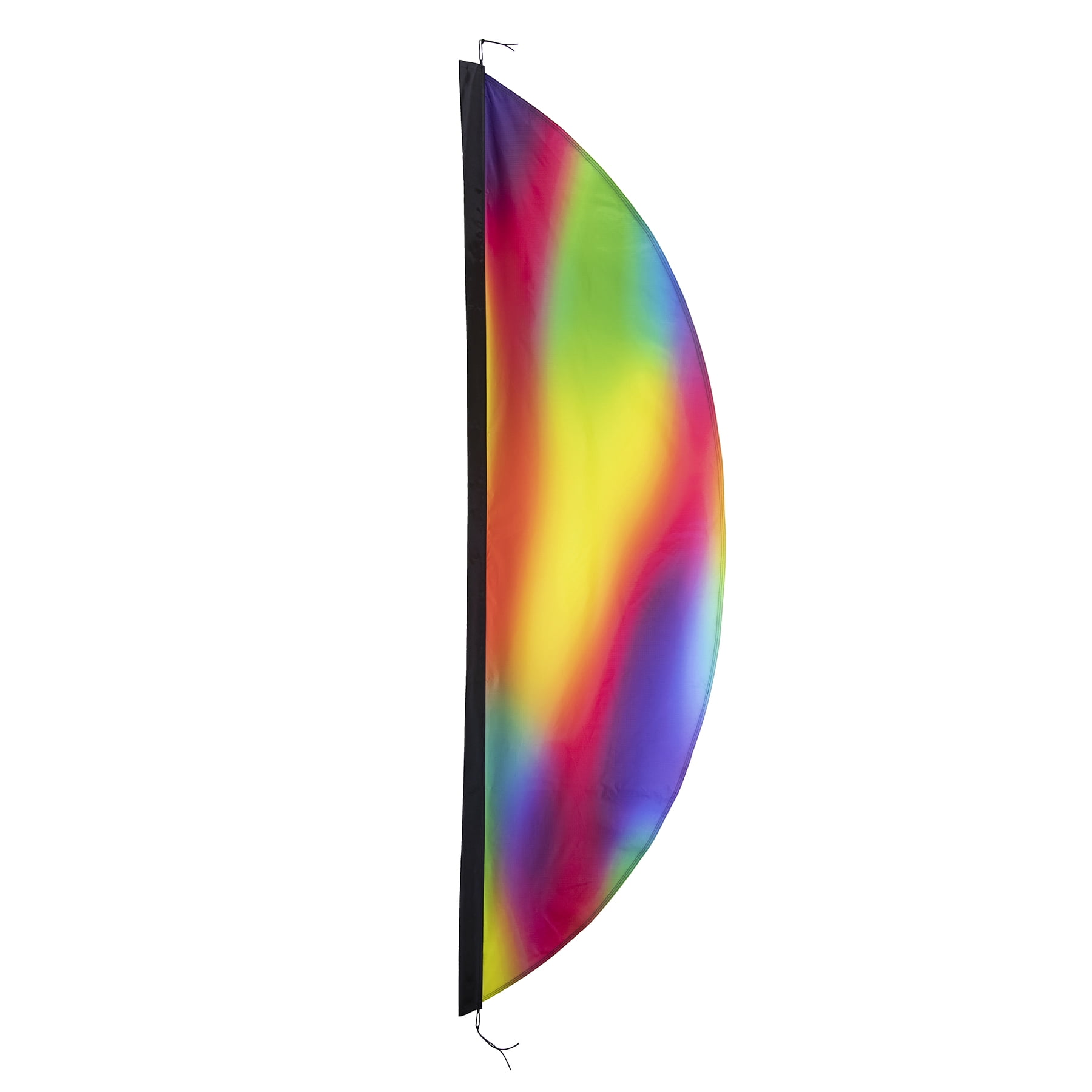 In the Breeze 4542 — 8' Jewel Feather Banner — Colorful Blended Rainbow ...