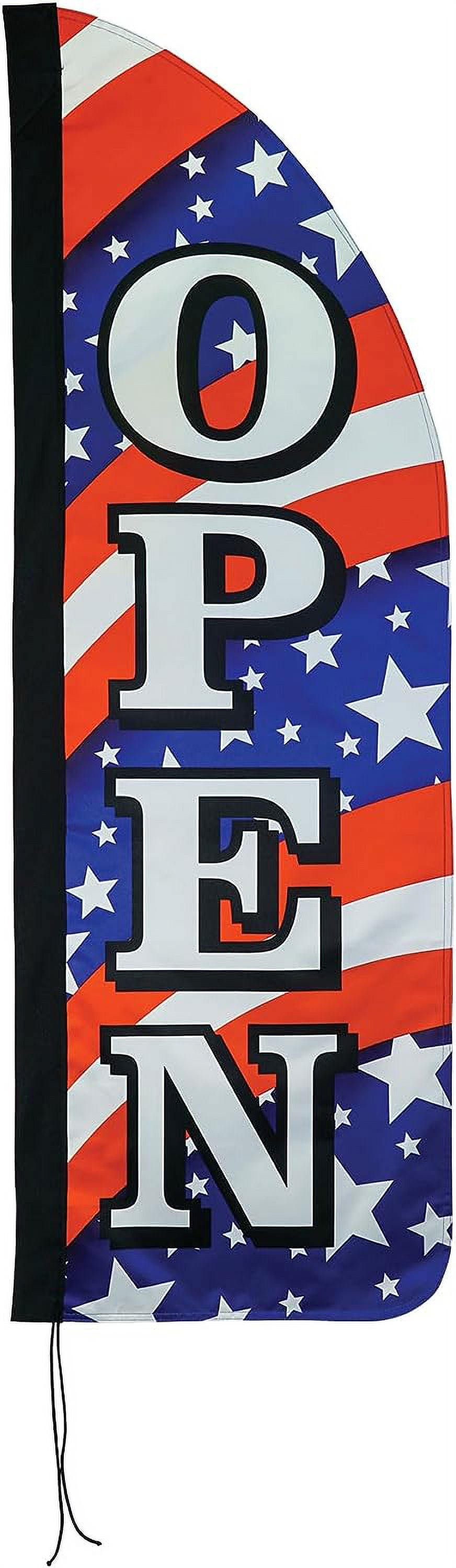 In the Breeze 4550 — 4' Heavy Duty Open Stars & Stripes Double Sided ...