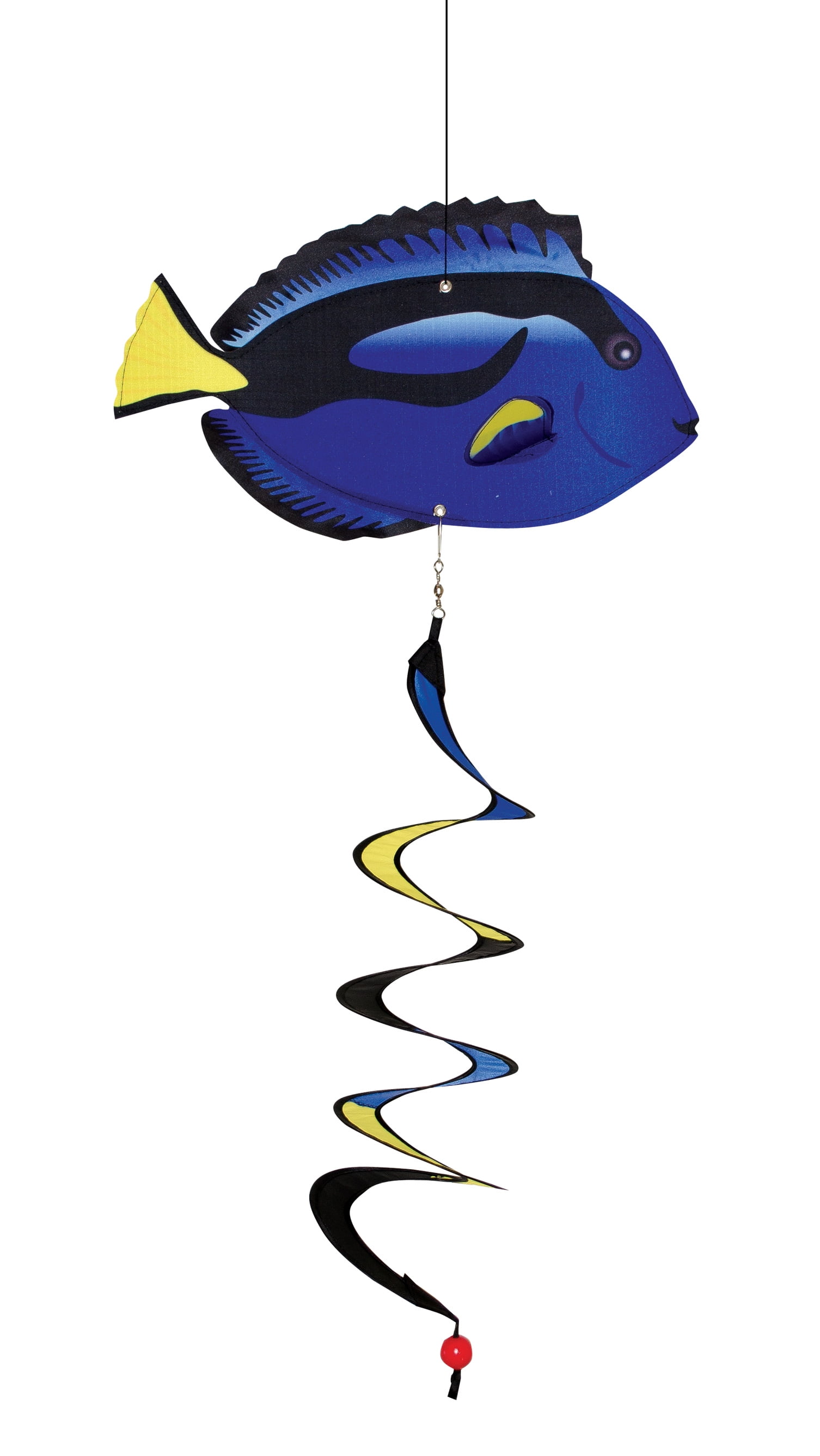 In the Breeze 5008 — Blue Tang Theme Twister — Colorful Outdoor Hanging ...
