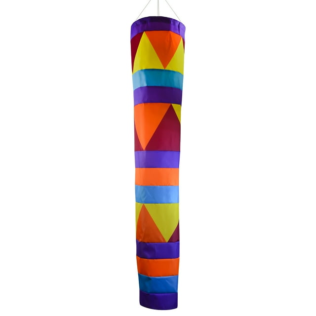 In the Breeze 5046 — Aztec Cone Windsock — Colorful Large Hanging ...