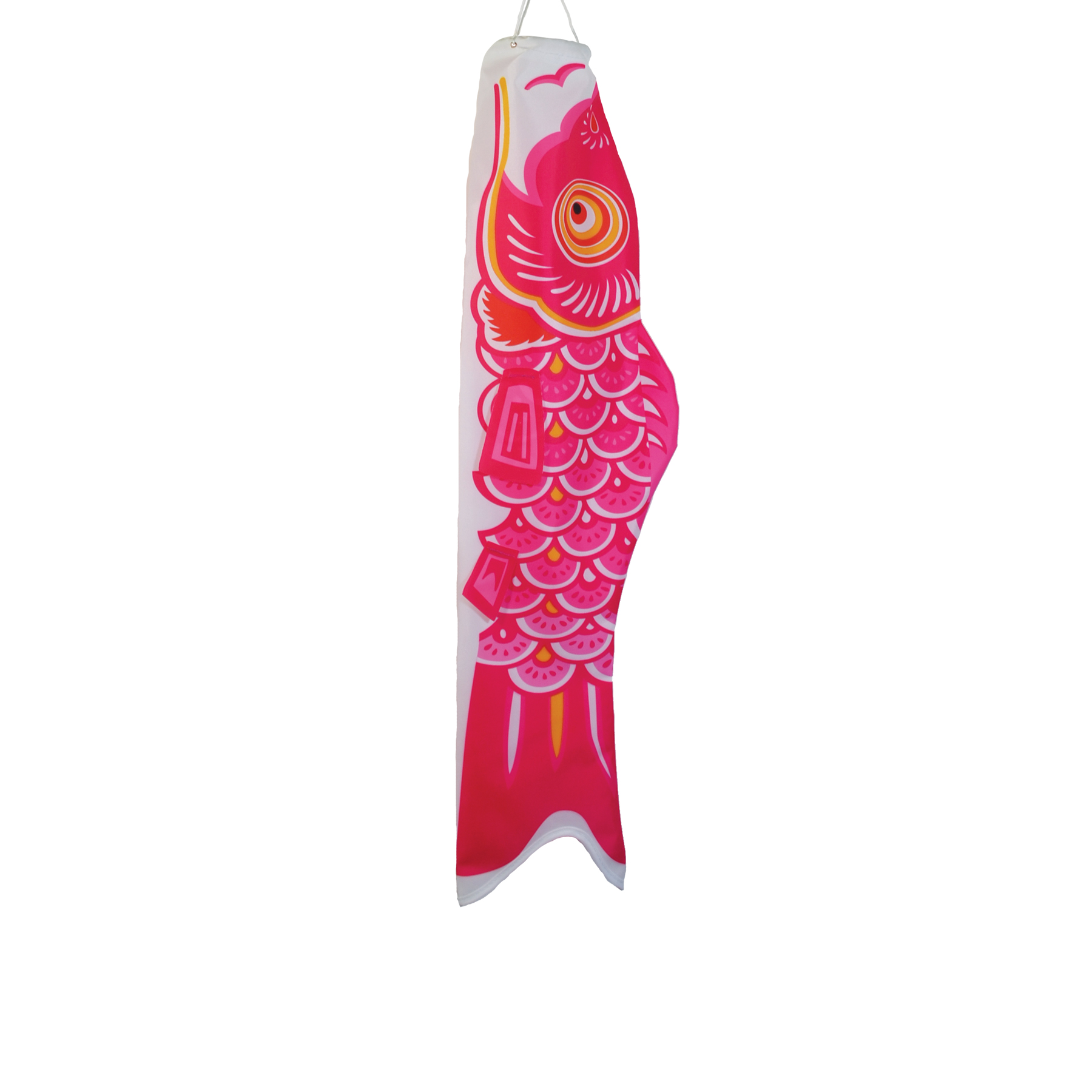 In the Breeze 5124— Koi Fish Windsock, 24-Inch, Pink — Bright Koinobori ...