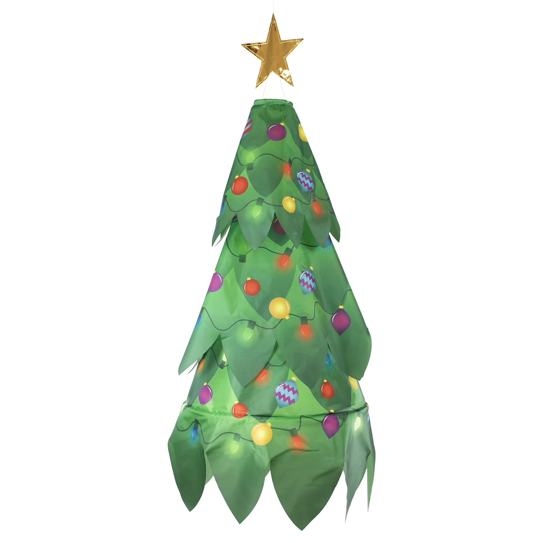 In the Breeze 5182 - Christmas Tree 3D Windsock — Hanging Christmas ...