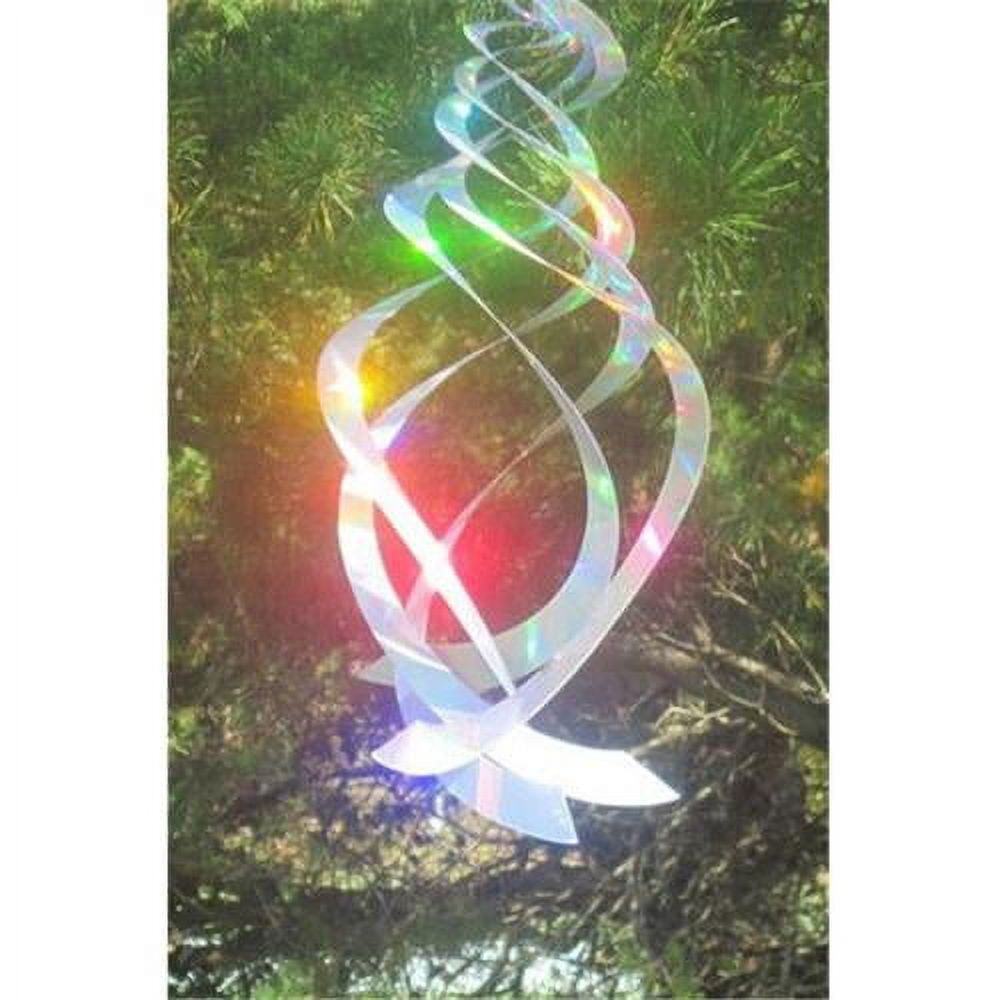 In the Breeze 9160 — Silver Sheen Crystal Spinner — Mylar Wind Spinner ...