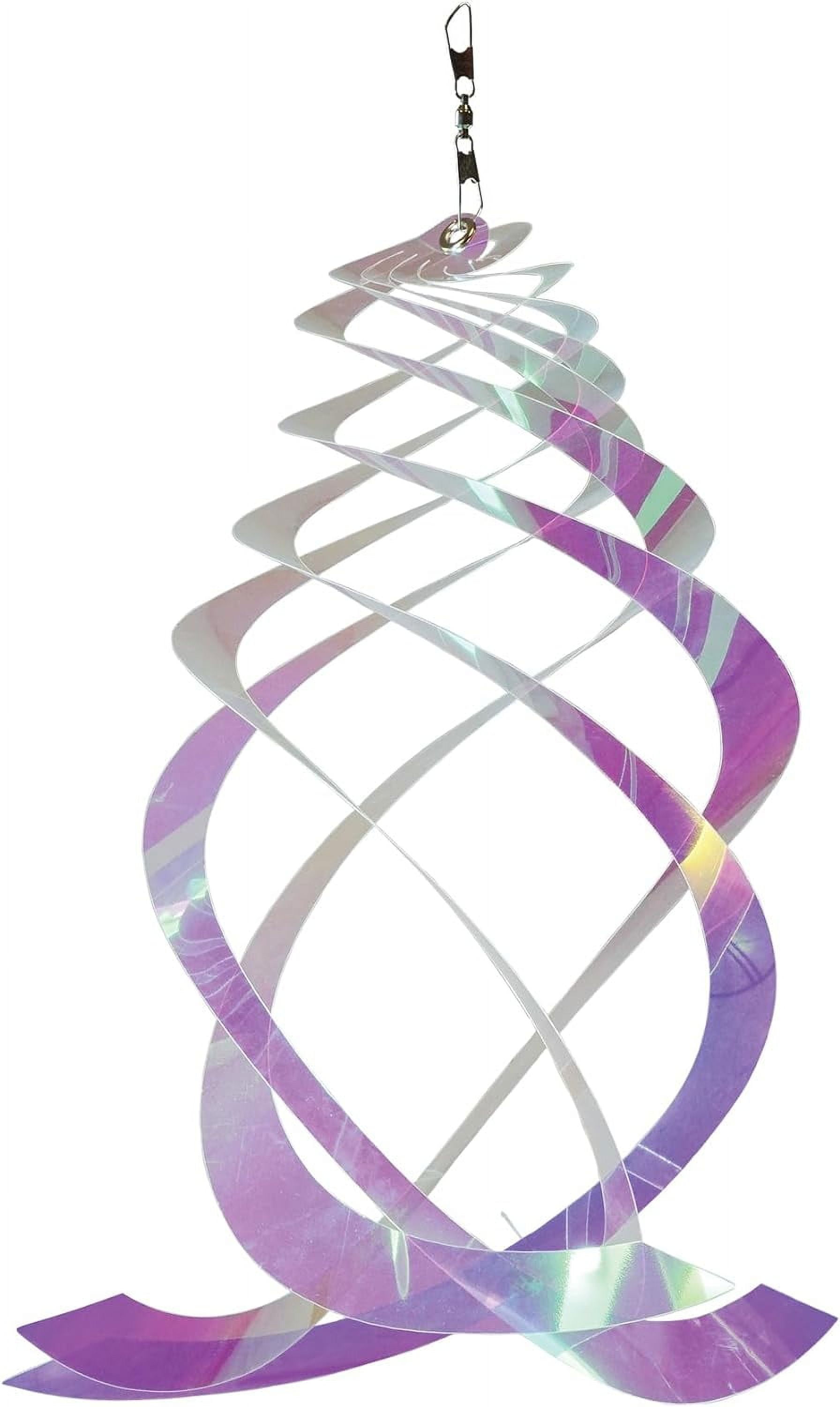 In the Breeze 9161 — Iridescent Crystal Spinner — Suncatcher Wind ...