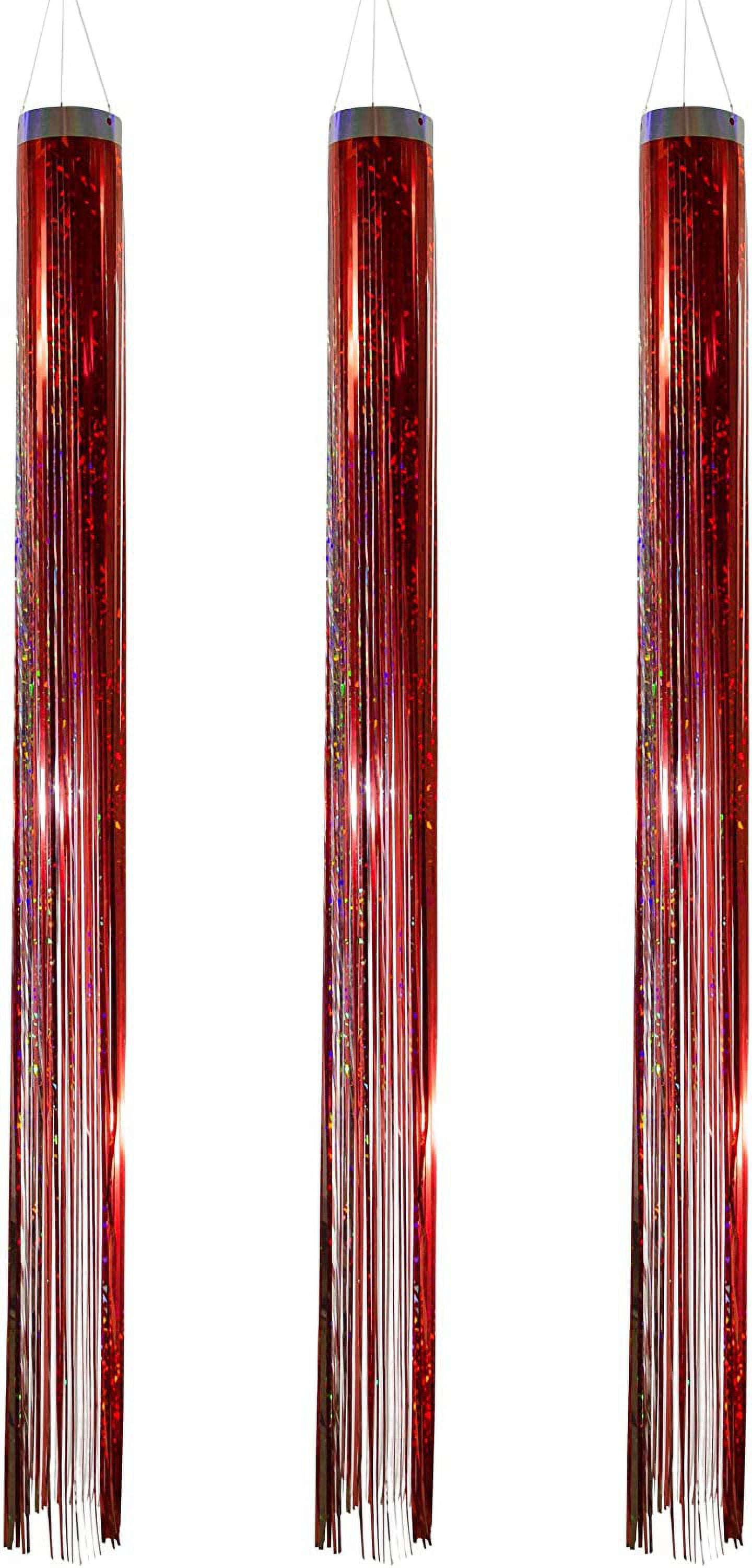 In the Breeze 9501 — Laser Mylar Windsock, Red Silver (3-Pack ...