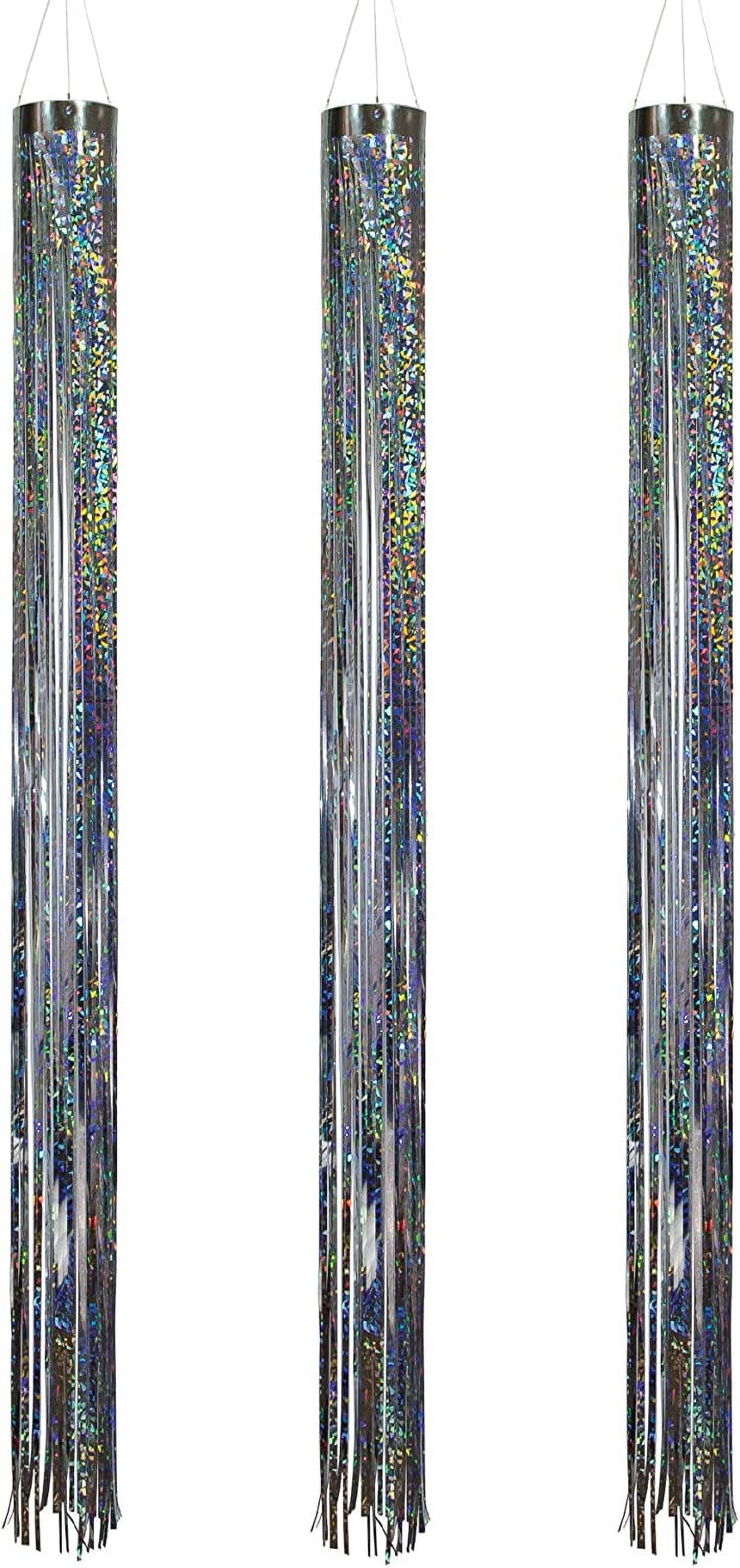 In the Breeze 9502 — Laser Mylar Windsock, Silver/Silver (3-Pack ...