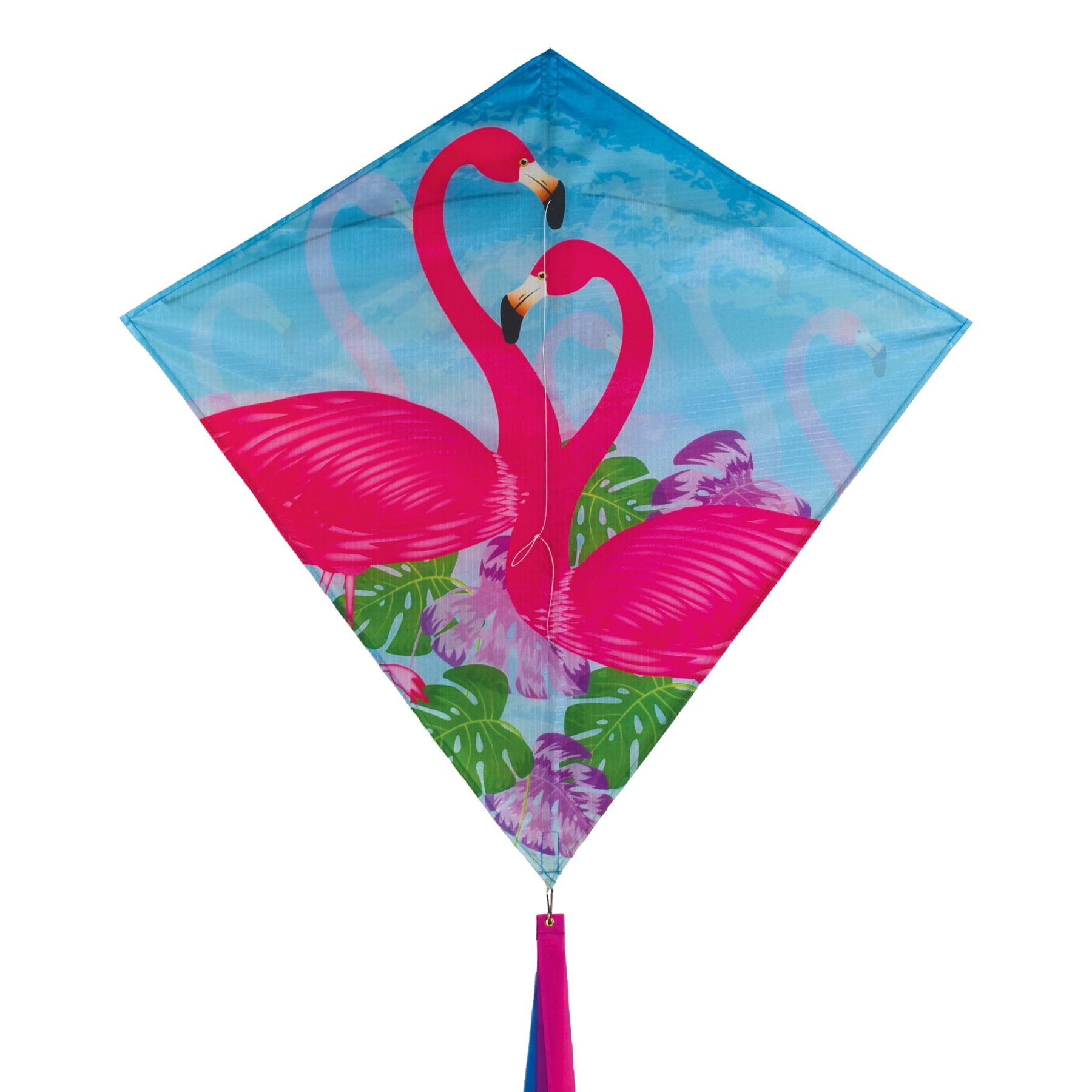 In the Breeze Flamingo 30 Inch Diamond Kite - Fun, Easy Flying Kite ...